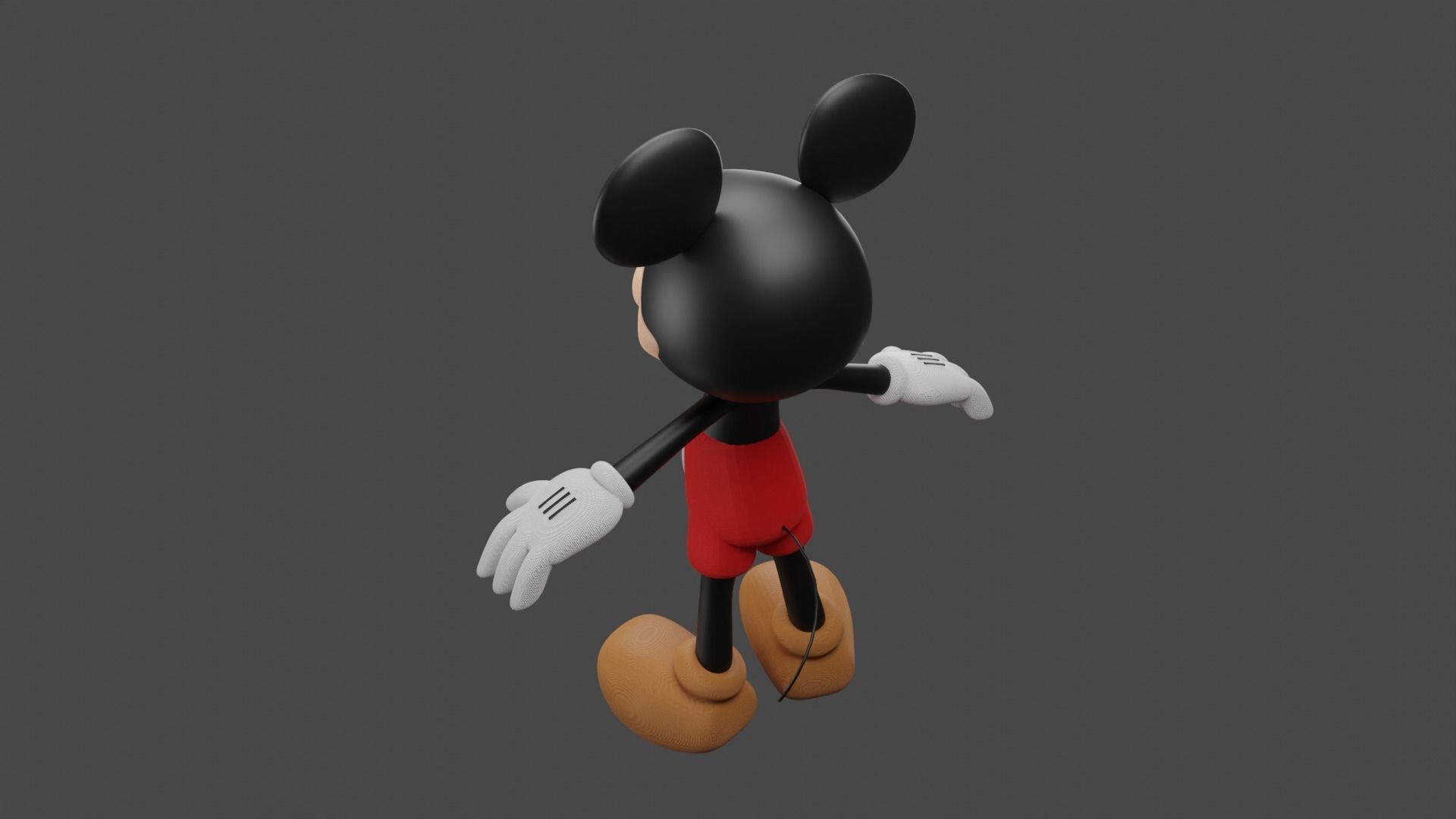 3D Mickey Mouse 3D model 3D printable | CGTrader
