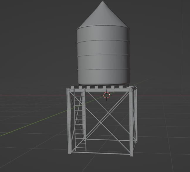 3D model water tank VR / AR / low-poly | CGTrader