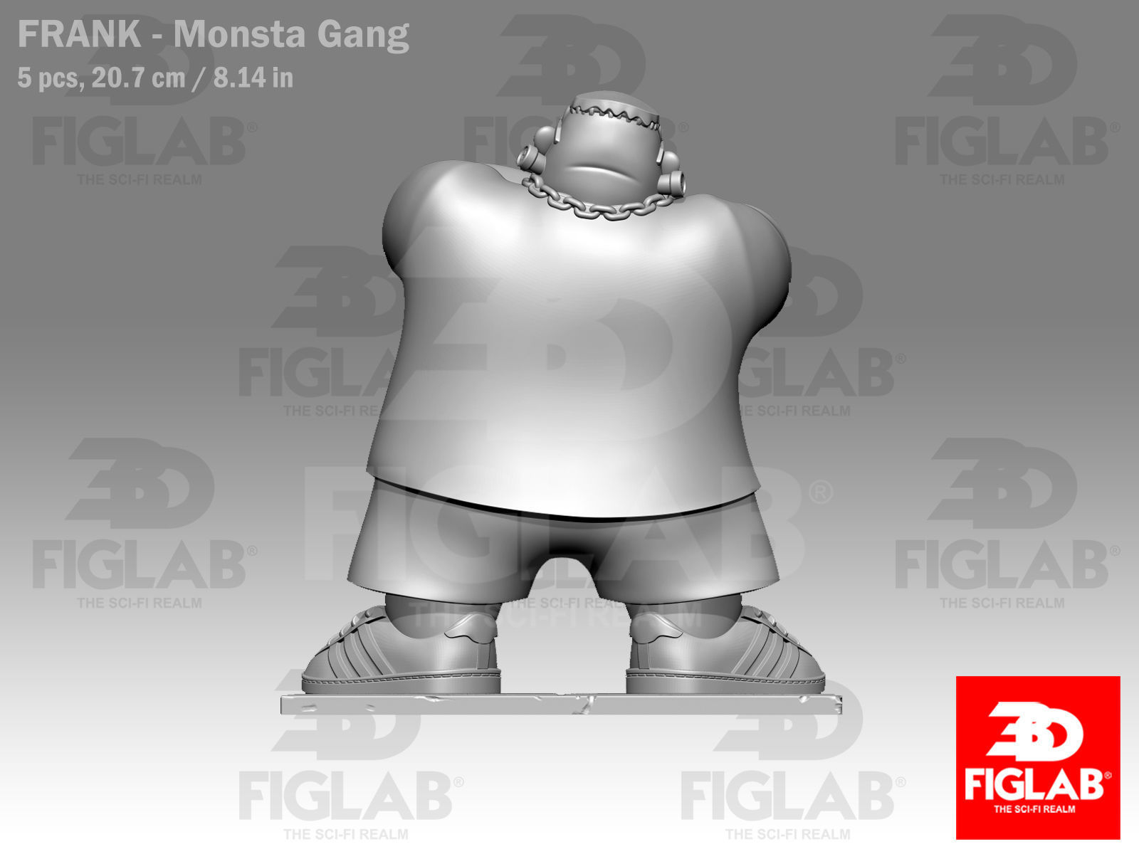 MONSTA GANG -FRANK- 3D model | CGTrader