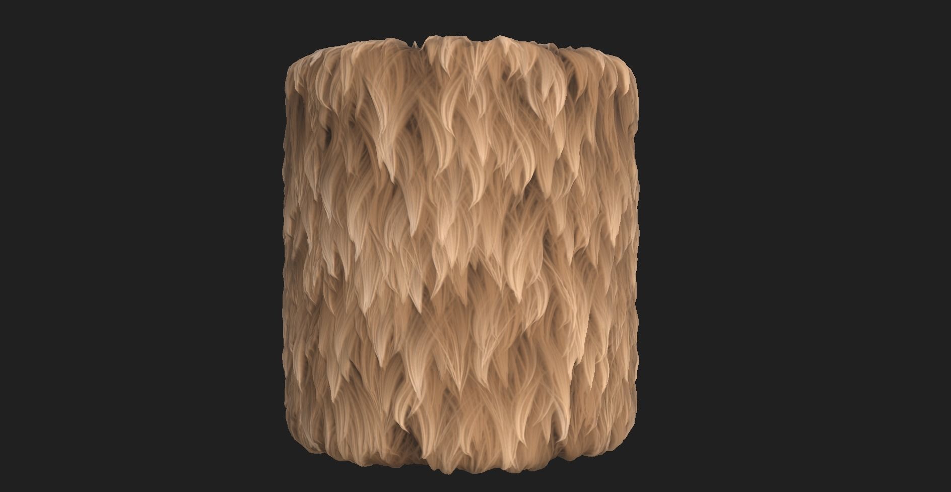Texture Fur PBR material VR / AR / low-poly | CGTrader