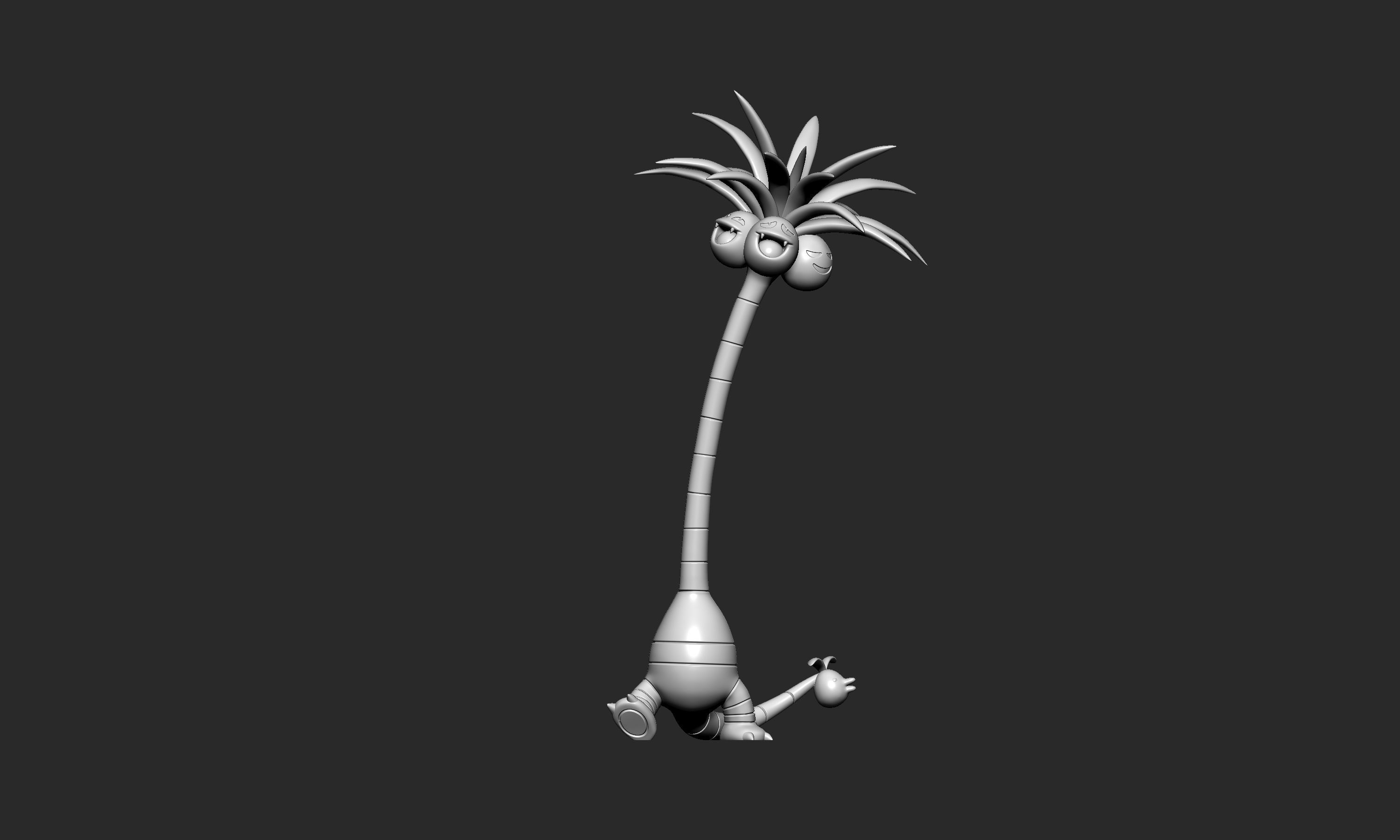 Pokemon - Alolan Exeggutor 3D model 3D printable | CGTrader