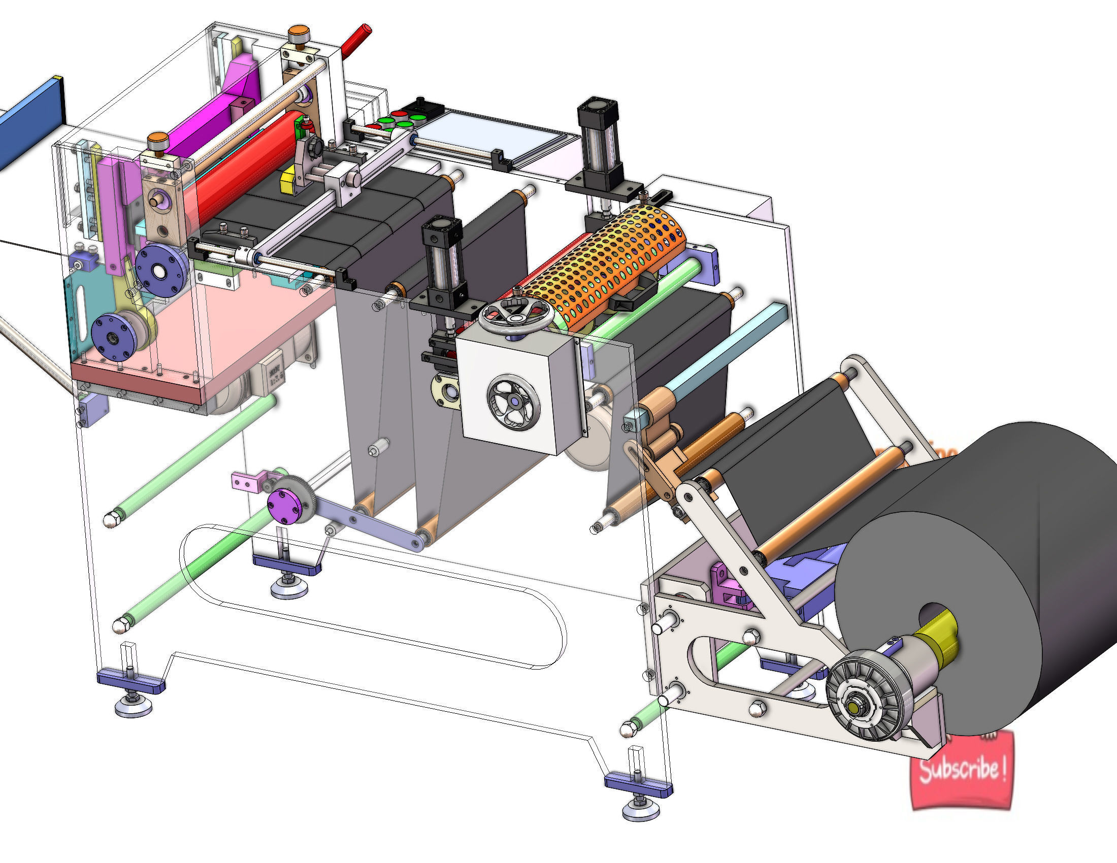 industrial 3D model material cutting machine 3D model | CGTrader