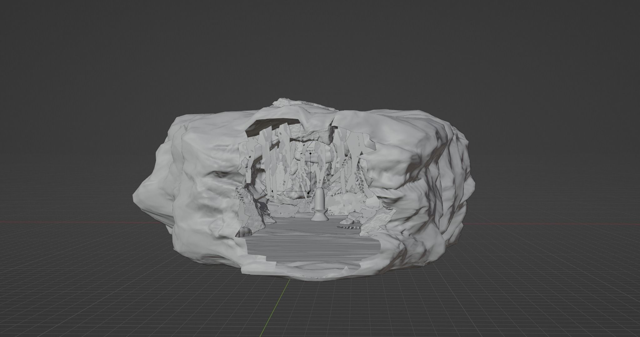 Cave Nature Scene 3D model | CGTrader