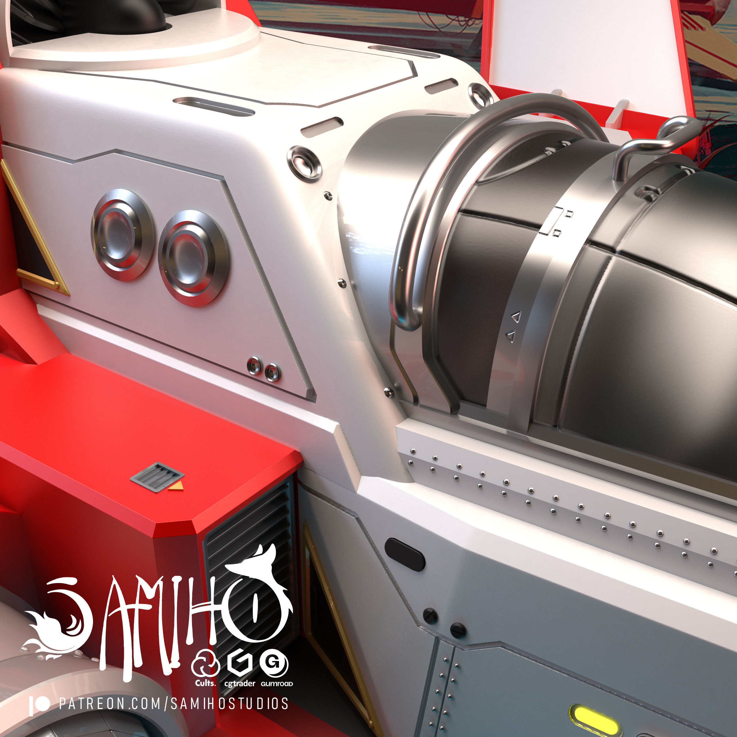 Samiho Studios - Radiant Pillar BC1 - STLs ready for printing 3D model ...