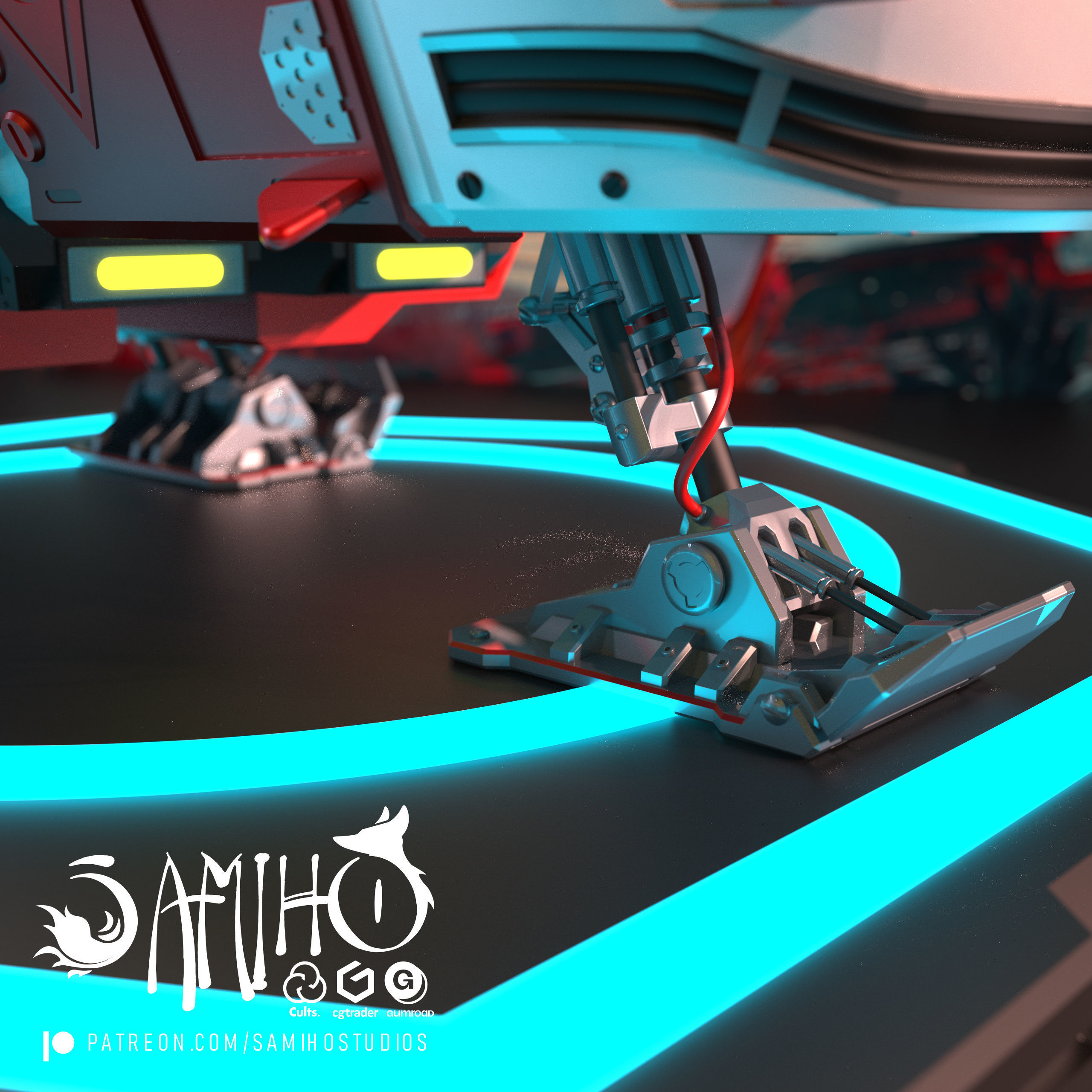 Samiho Studios - Radiant Pillar BC1 - STLs ready for printing 3D model ...