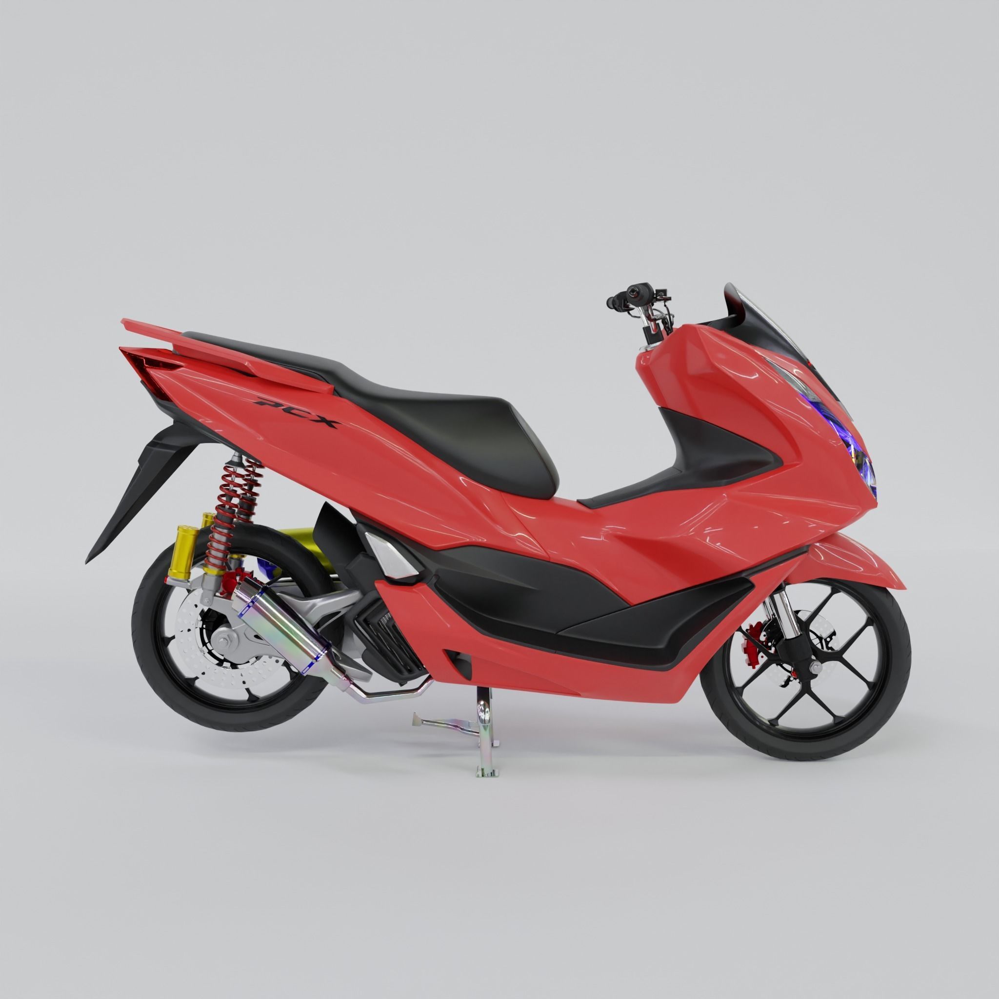 HONDA PCX 2022 3D model | CGTrader