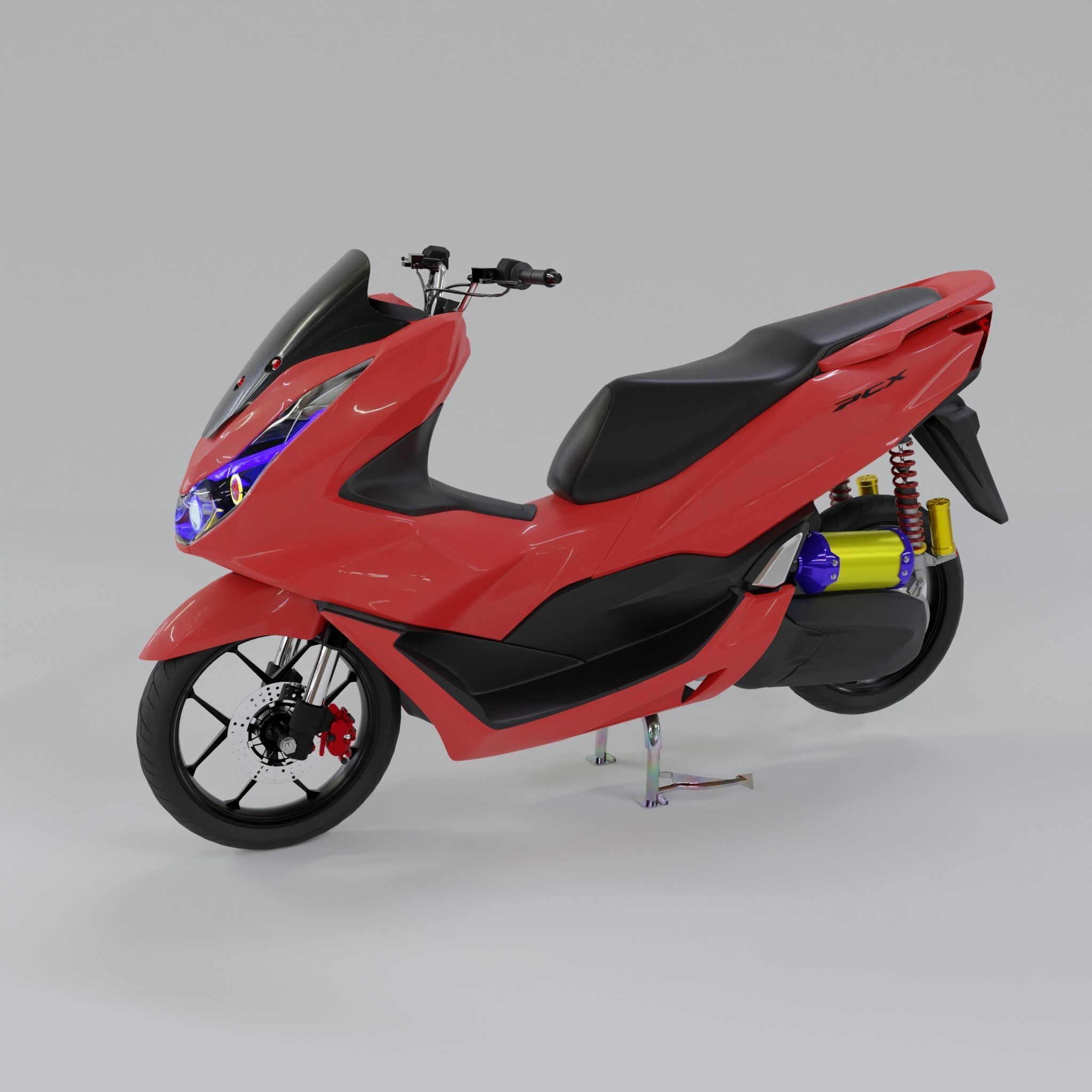 HONDA PCX 2022 3D model | CGTrader