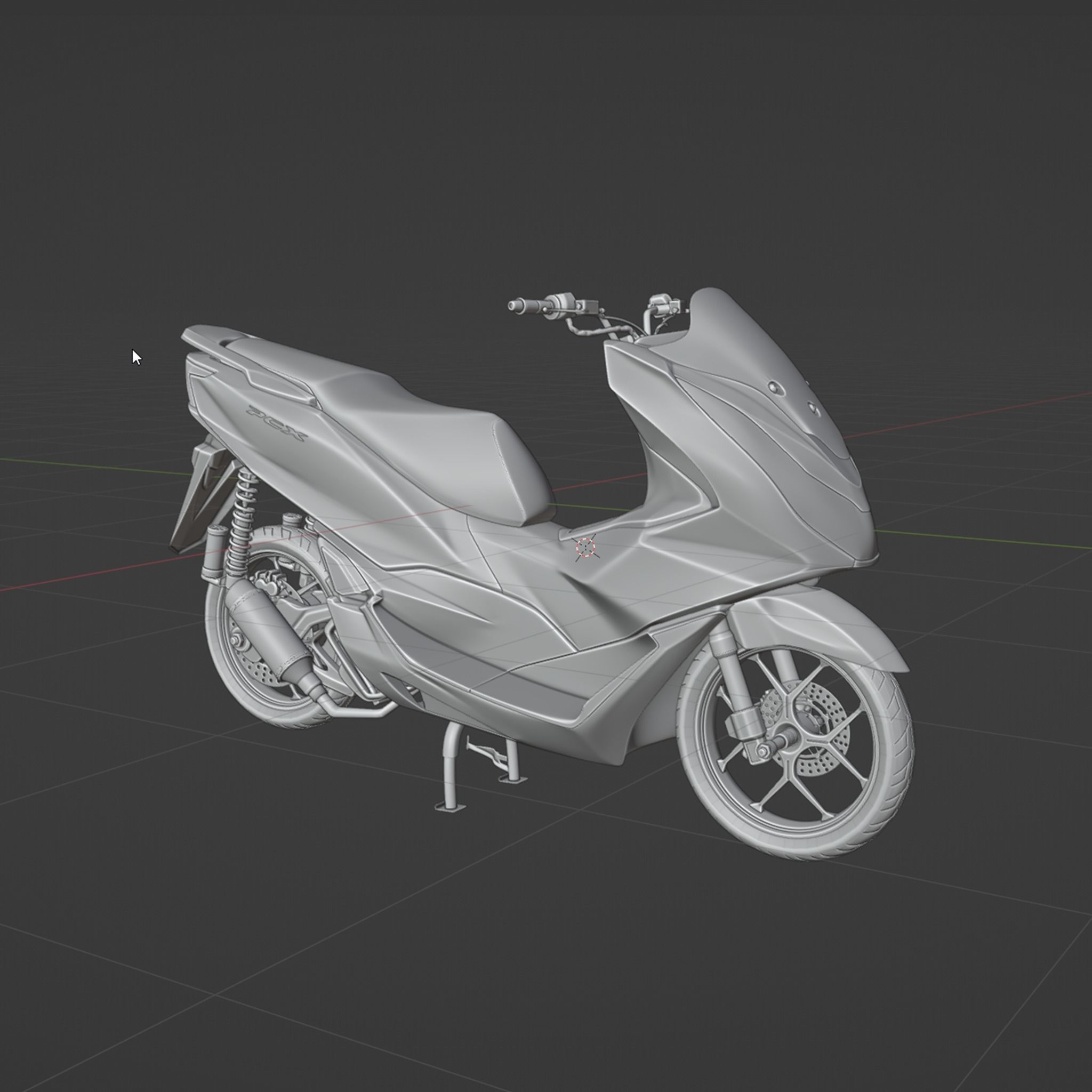 HONDA PCX 2022 3D model | CGTrader