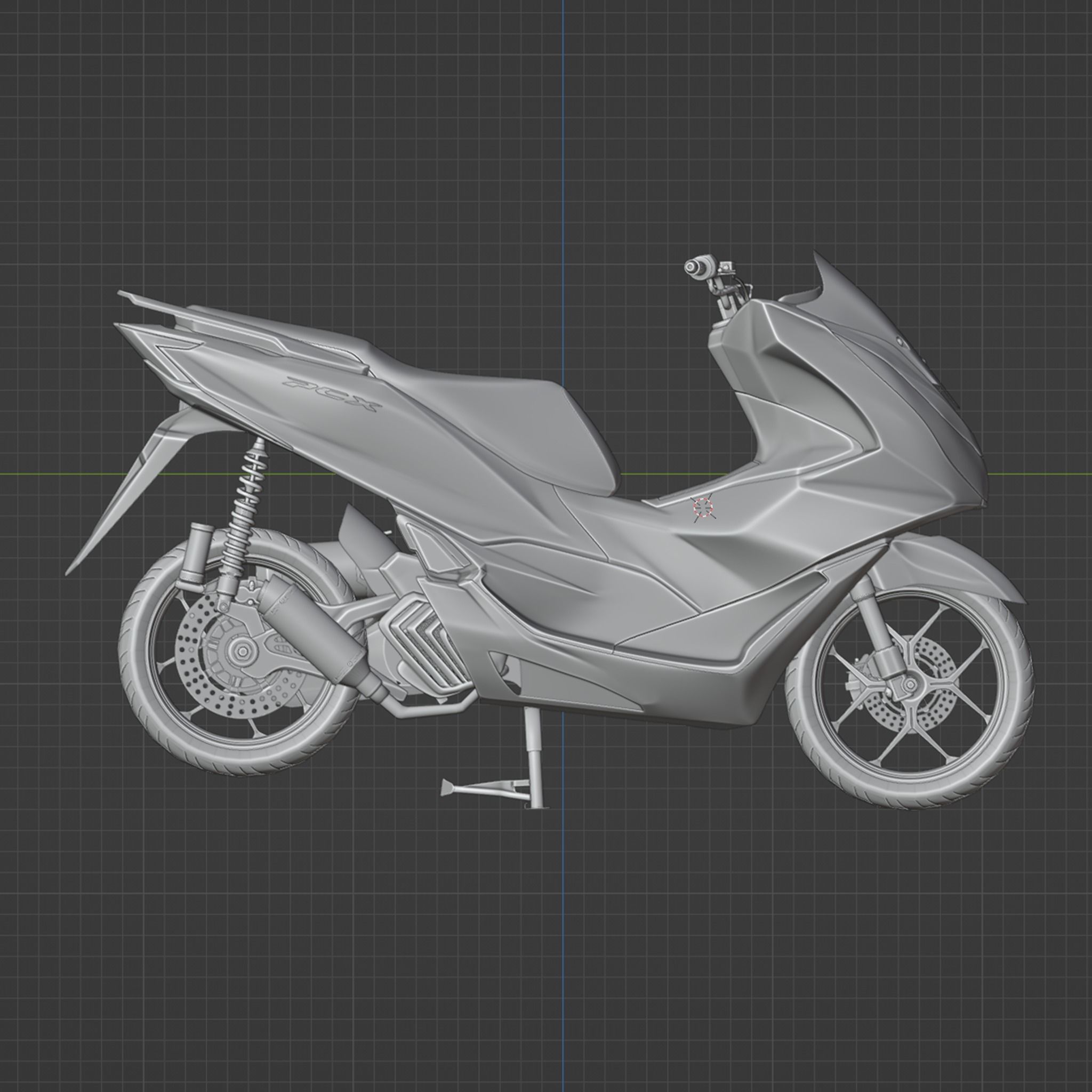 HONDA PCX 2022 3D model | CGTrader