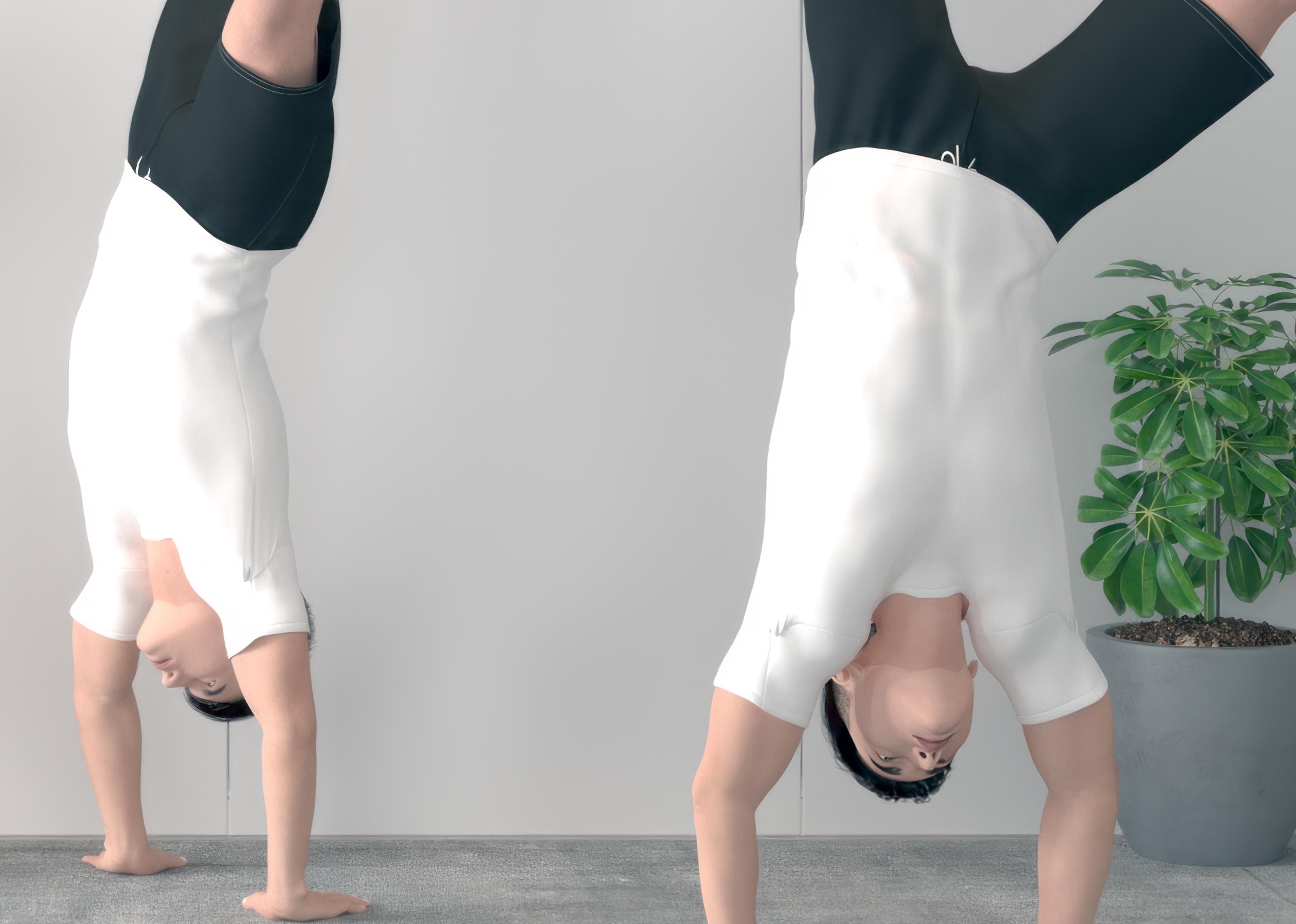 somersault Modern man 3D model | CGTrader