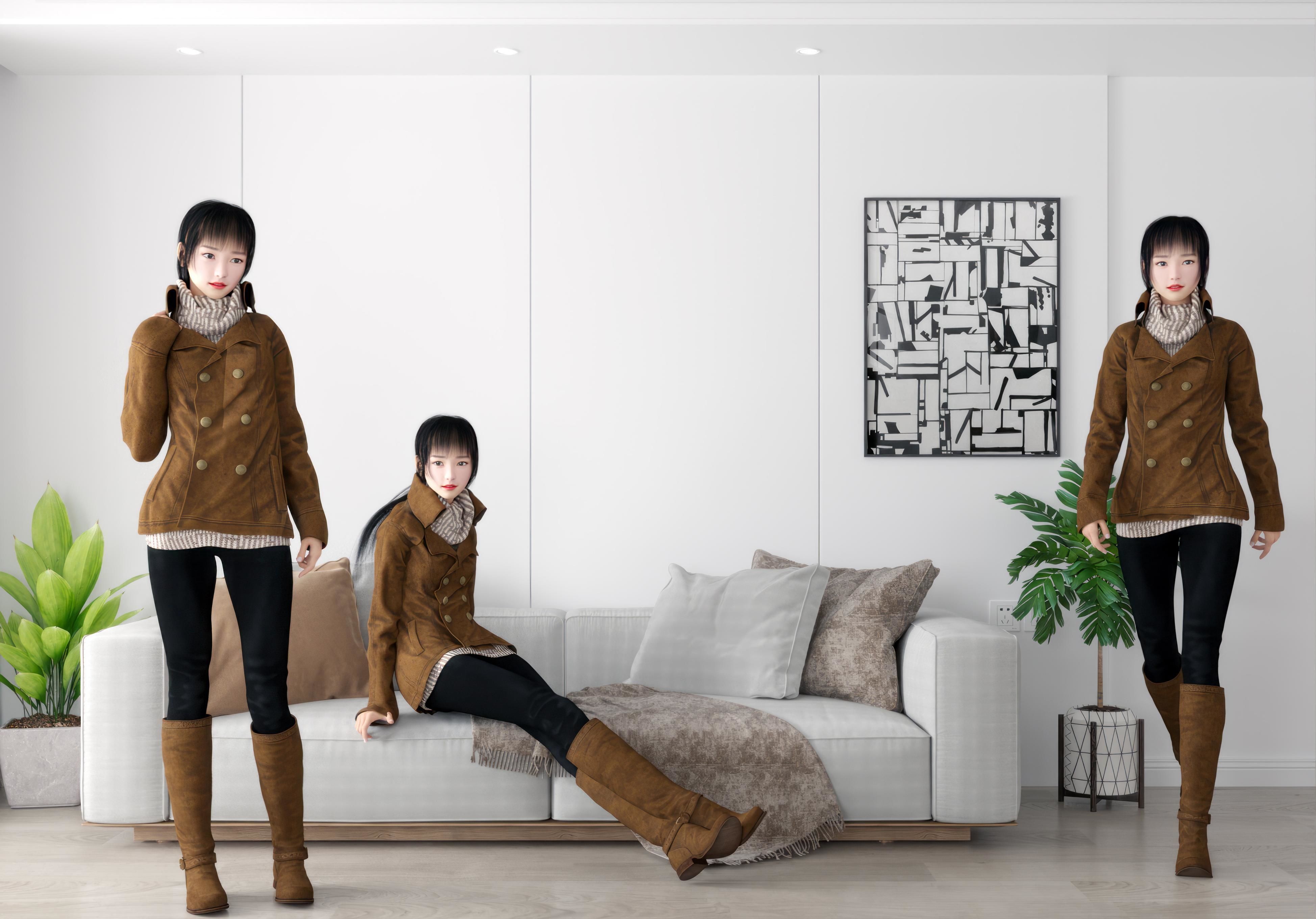 beauty Modern figure 3D model | CGTrader