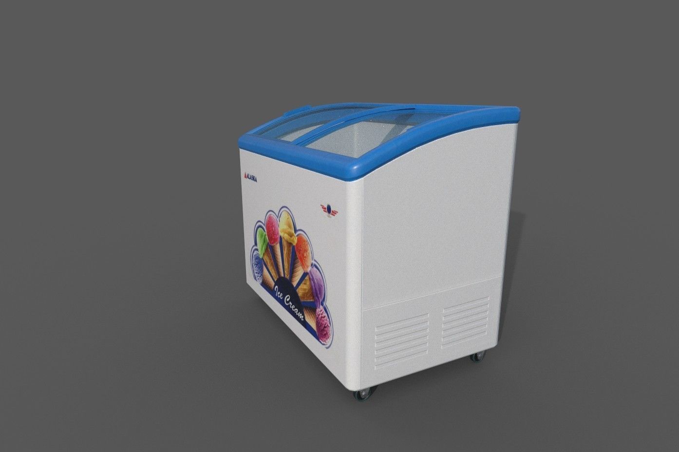 Cream freezer 3D model | CGTrader
