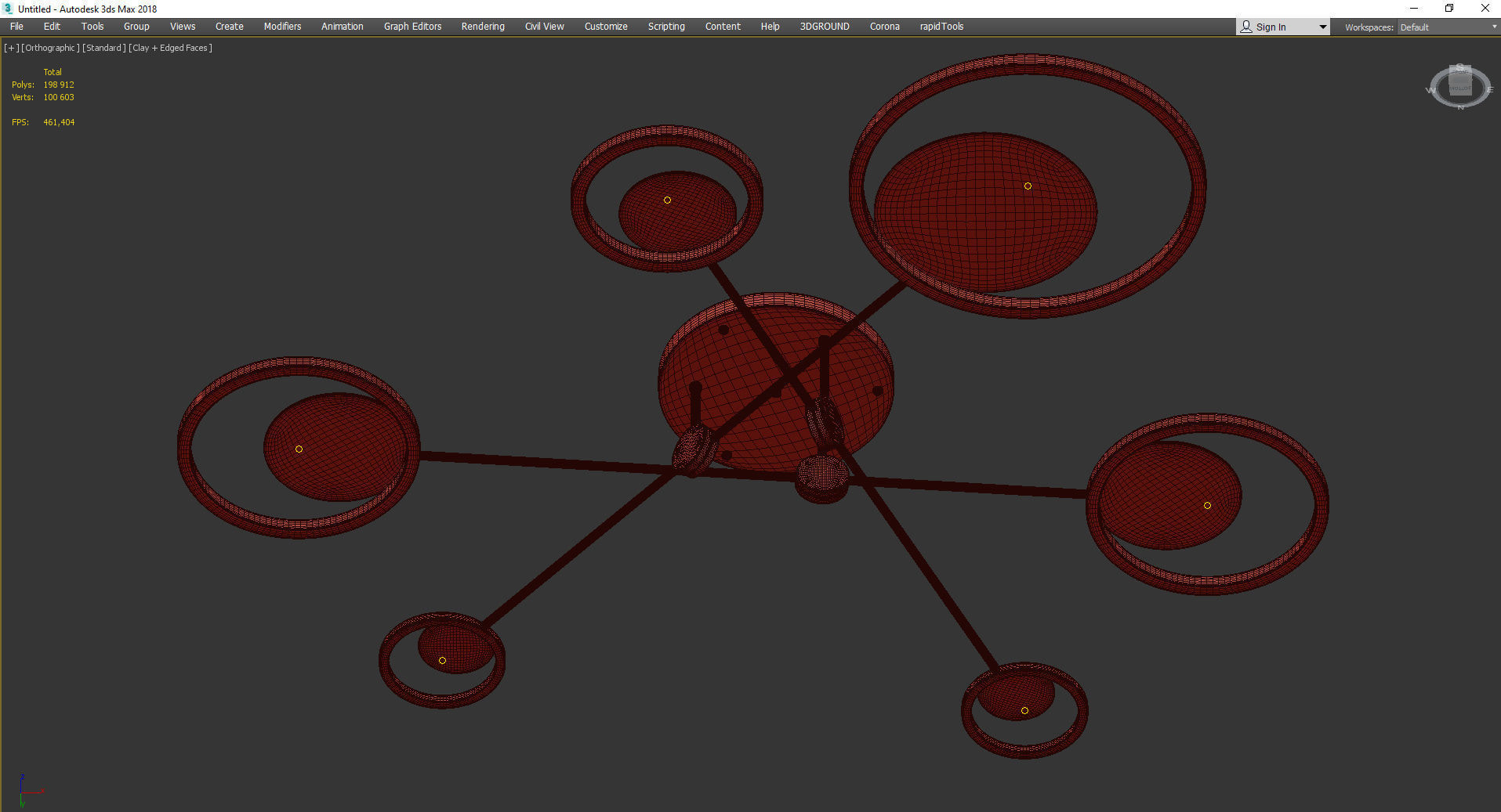 3D model COSMO NAP SPIDER VR / AR / low-poly | CGTrader