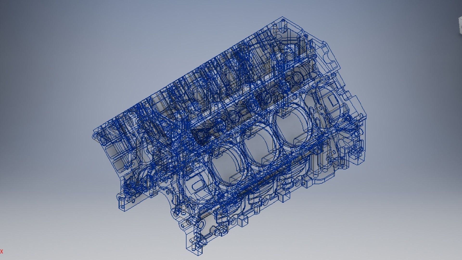 v8 engine block 3D model | CGTrader