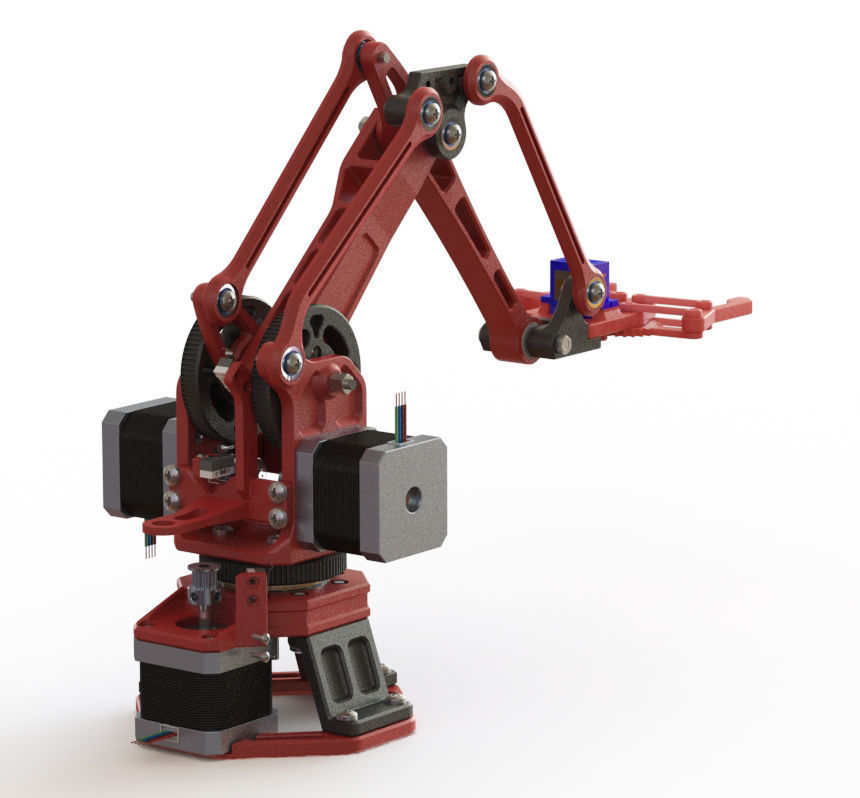 Robot Arm 3D model 3D printable | CGTrader