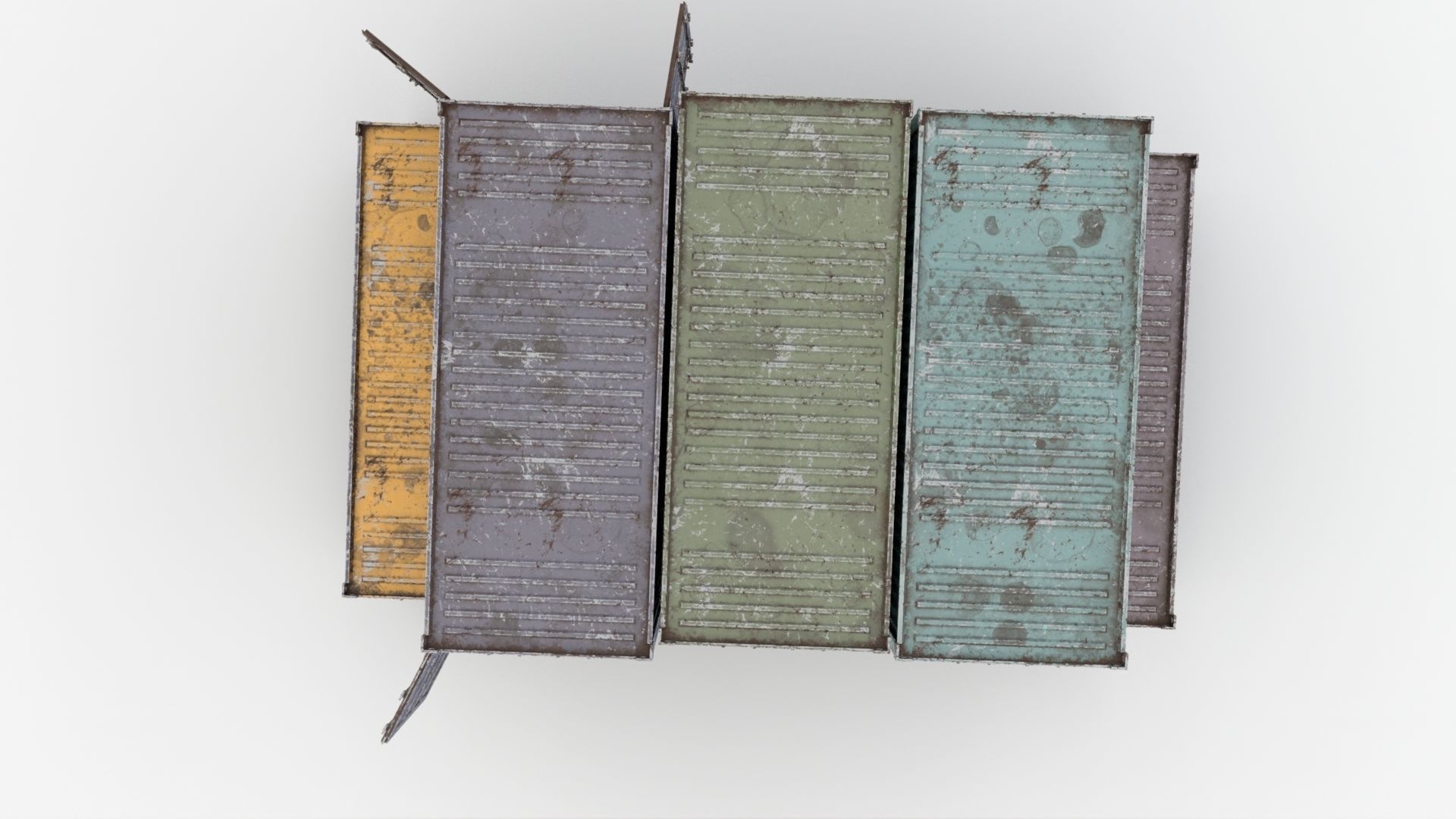 4k Shipping Container 3D model | CGTrader