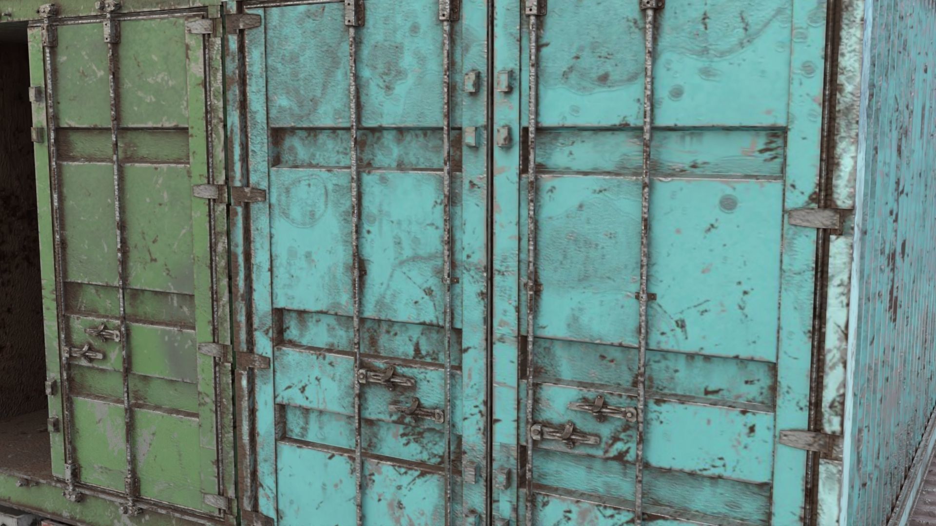 4k Shipping Container 3D model | CGTrader