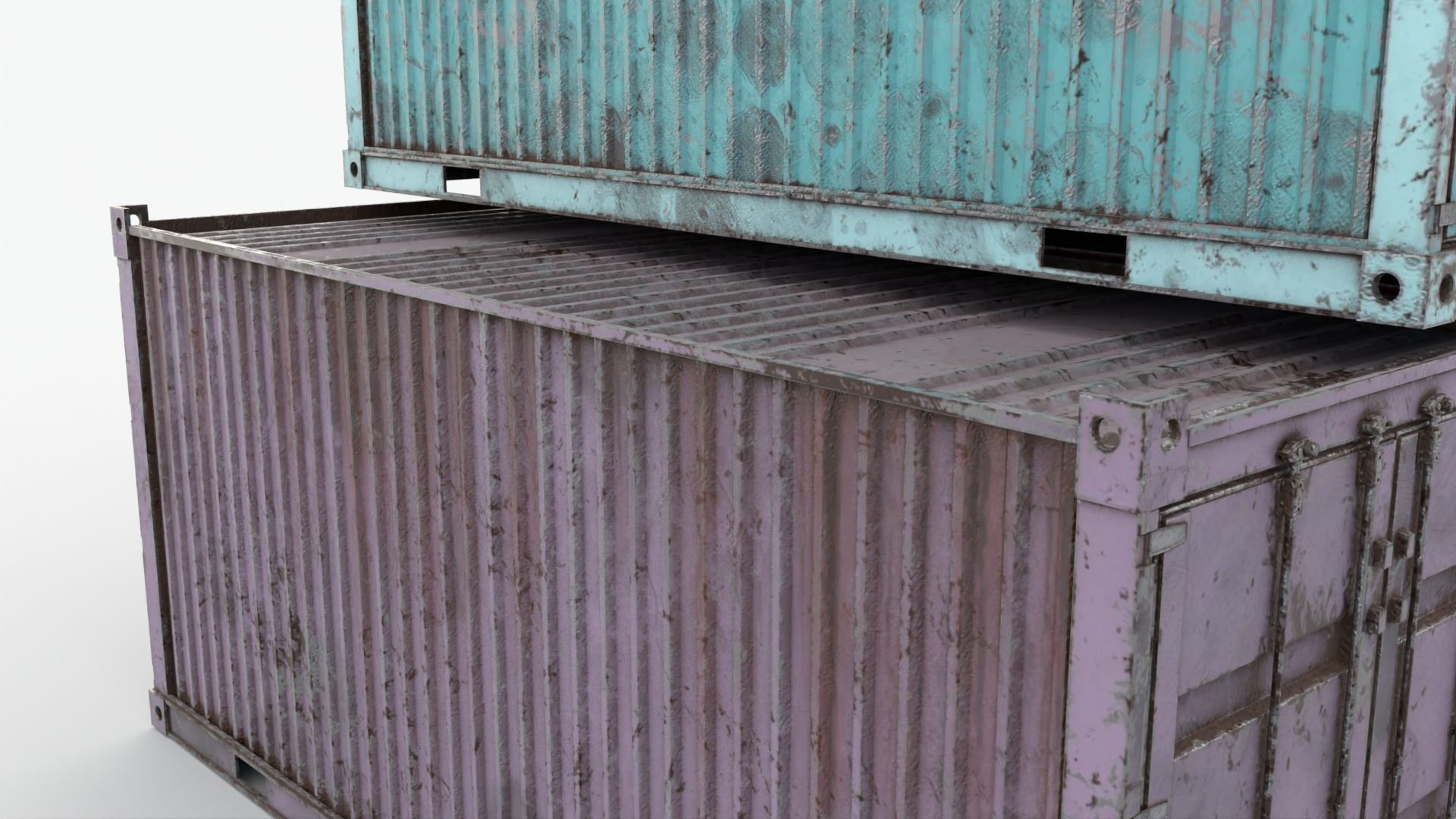 4k Shipping Container 3D model | CGTrader
