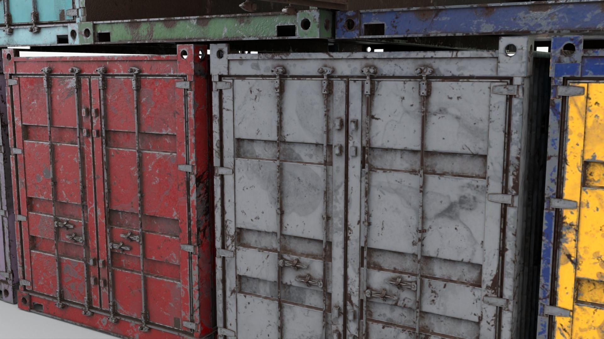 4k Shipping Container 3D model | CGTrader