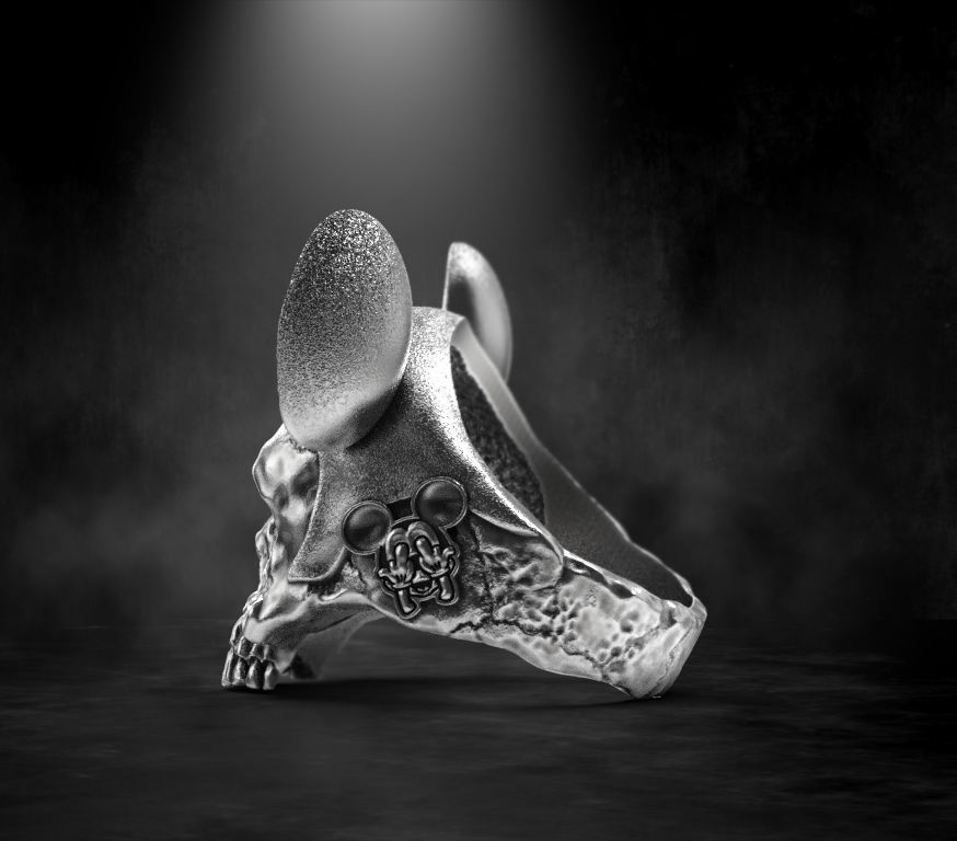 Mickey Mouse head ring 3d model for 3d printing 3D print model 3D model ...