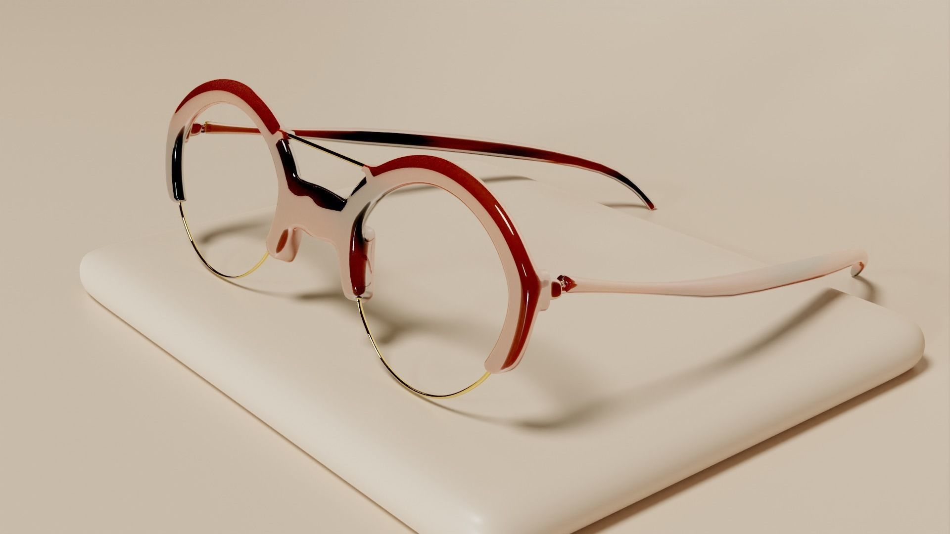 High-Quality 3D Animated Spectacles 3D model animated rigged | CGTrader