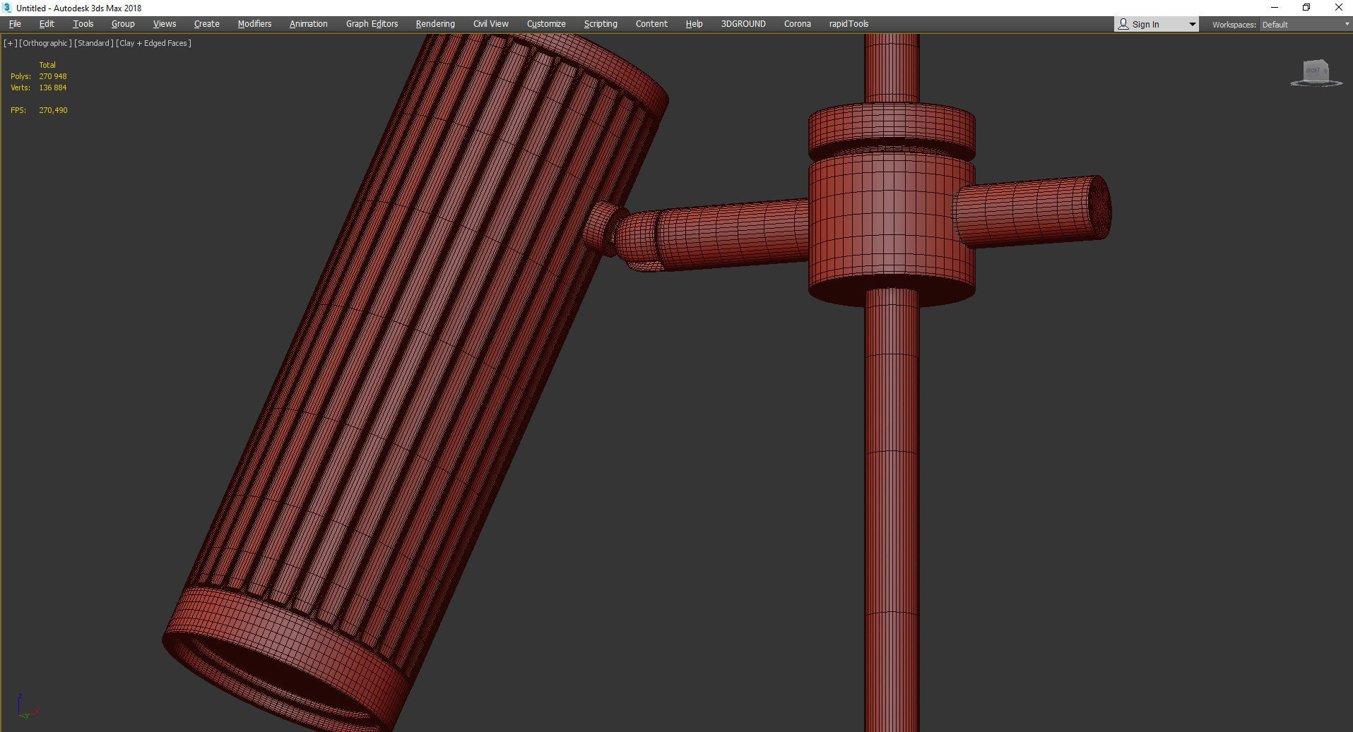 3D model TRIGGER WALL VR / AR / low-poly | CGTrader