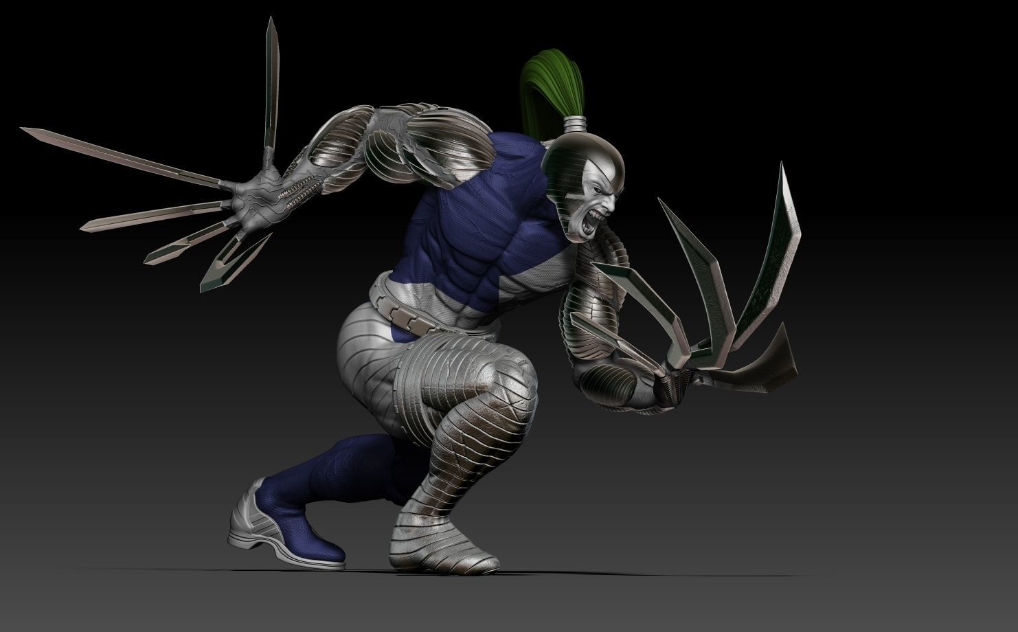 Warblade WildCATs 3D model 3D printable | CGTrader