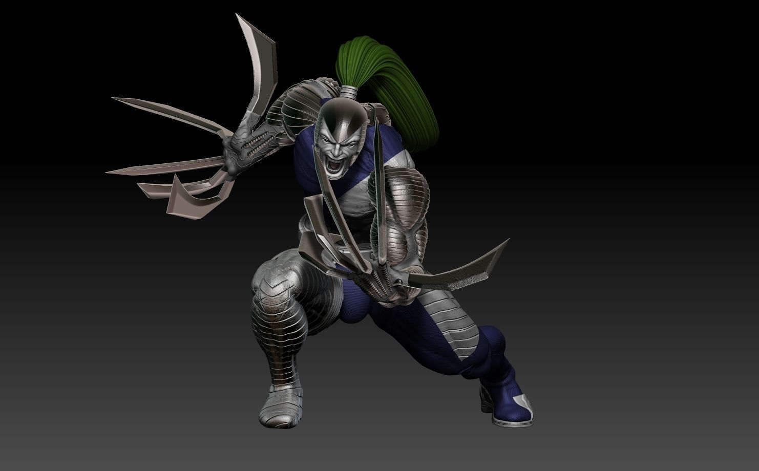 Warblade WildCATs 3D model 3D printable | CGTrader