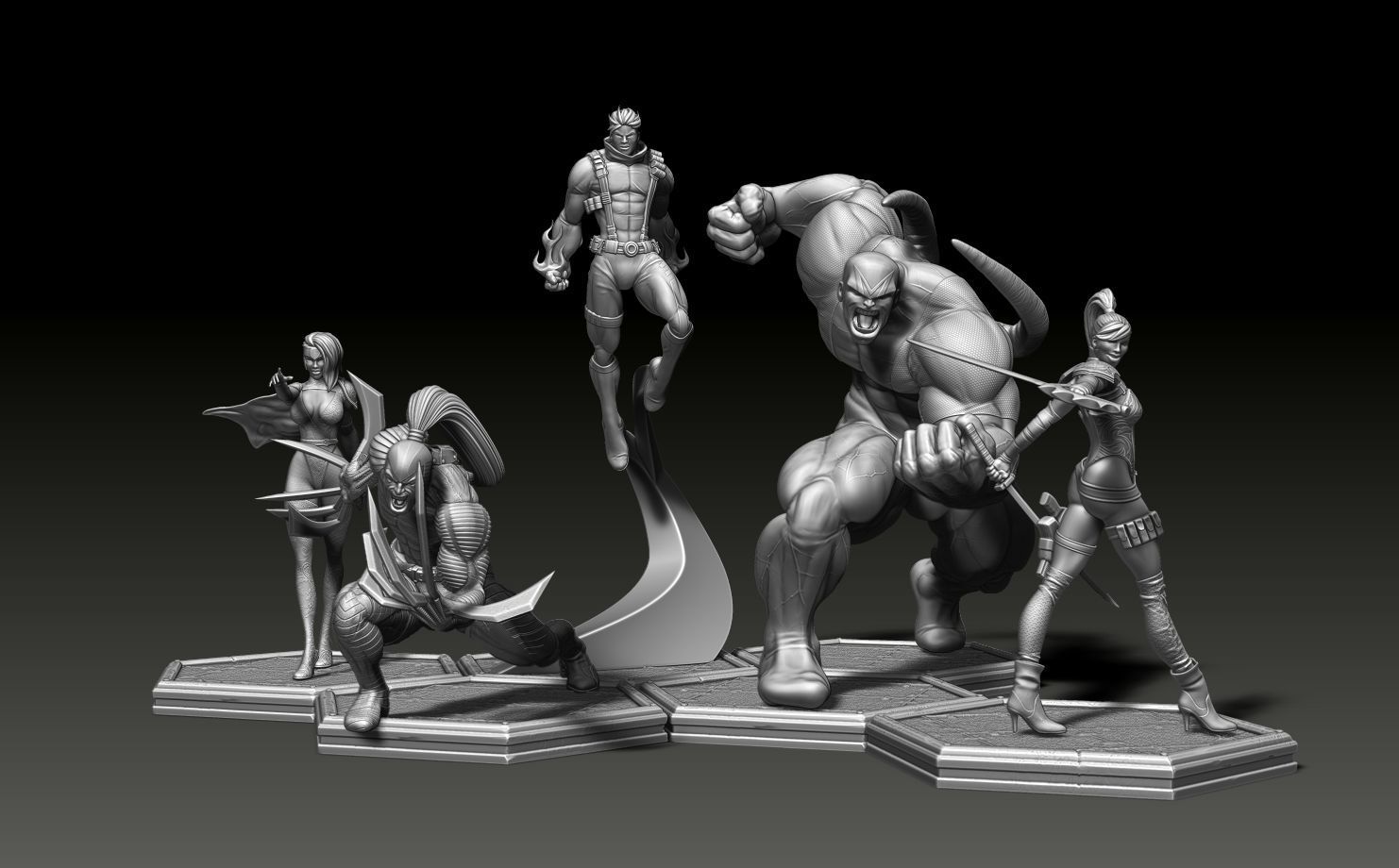 Warblade WildCATs 3D model 3D printable | CGTrader