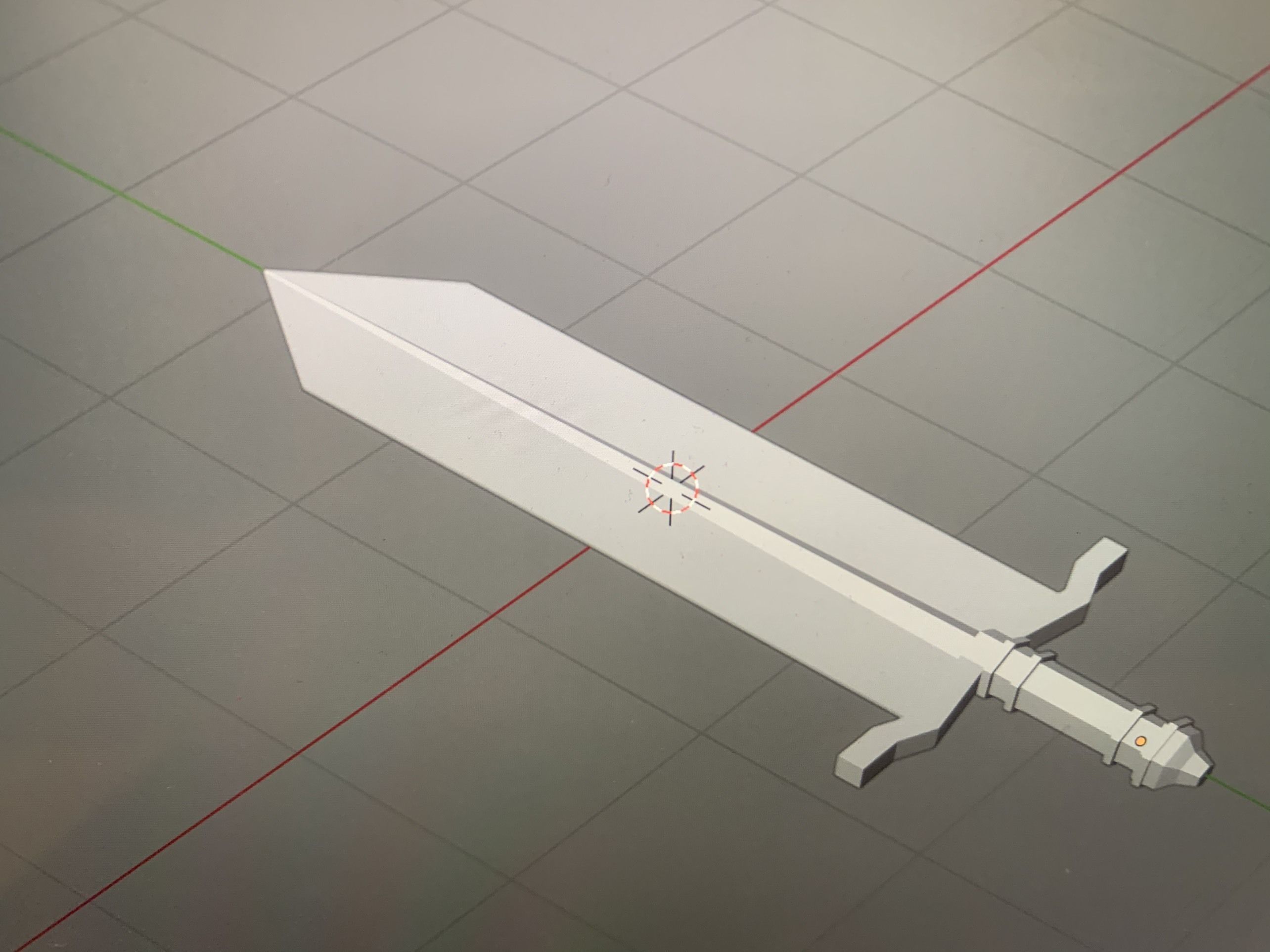 Simple sword 3D model free 3D model | CGTrader