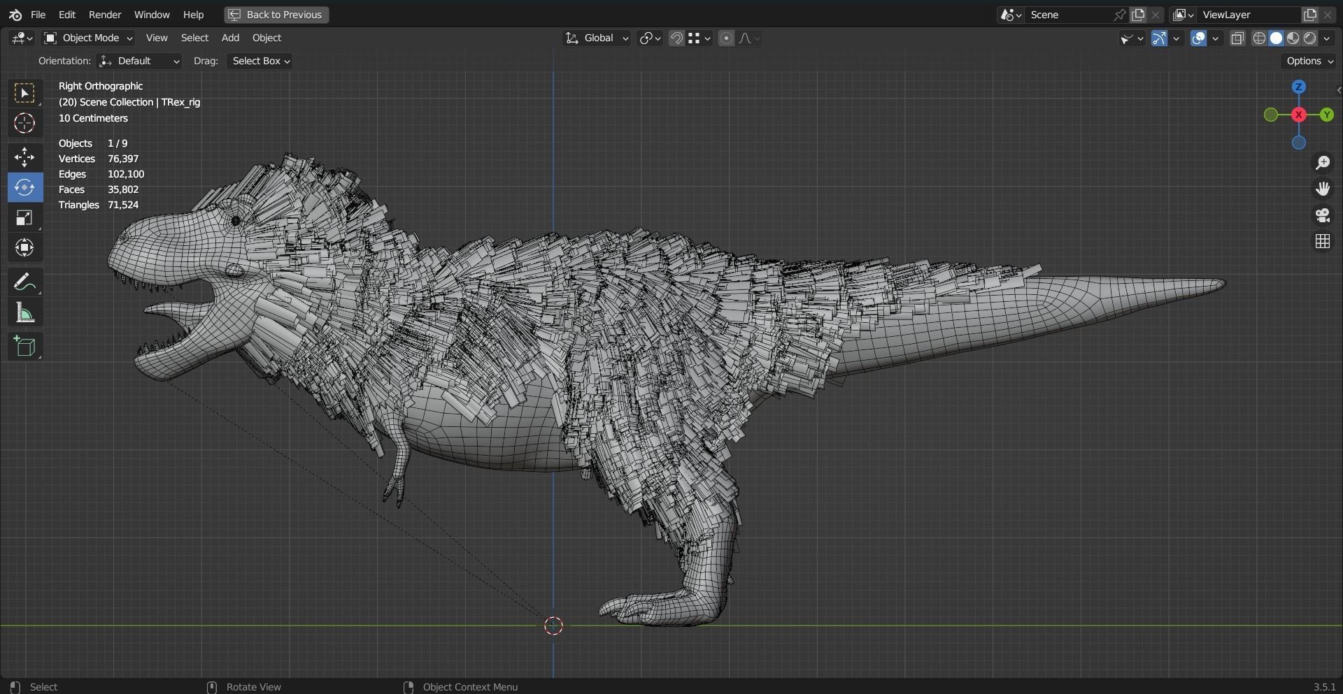 3D model Tyrannosaurus Rex with feathers VR / AR / low-poly | CGTrader