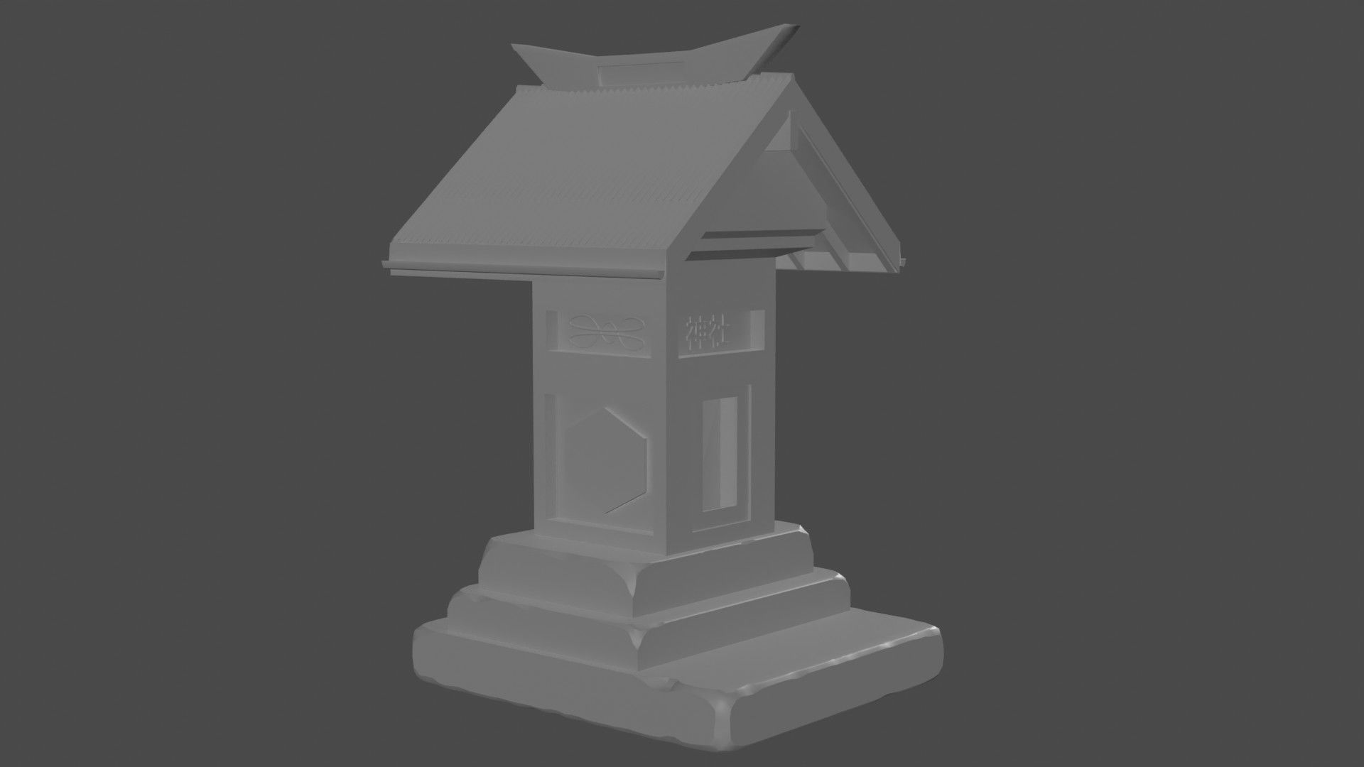 Japan Shrine 3D model | CGTrader