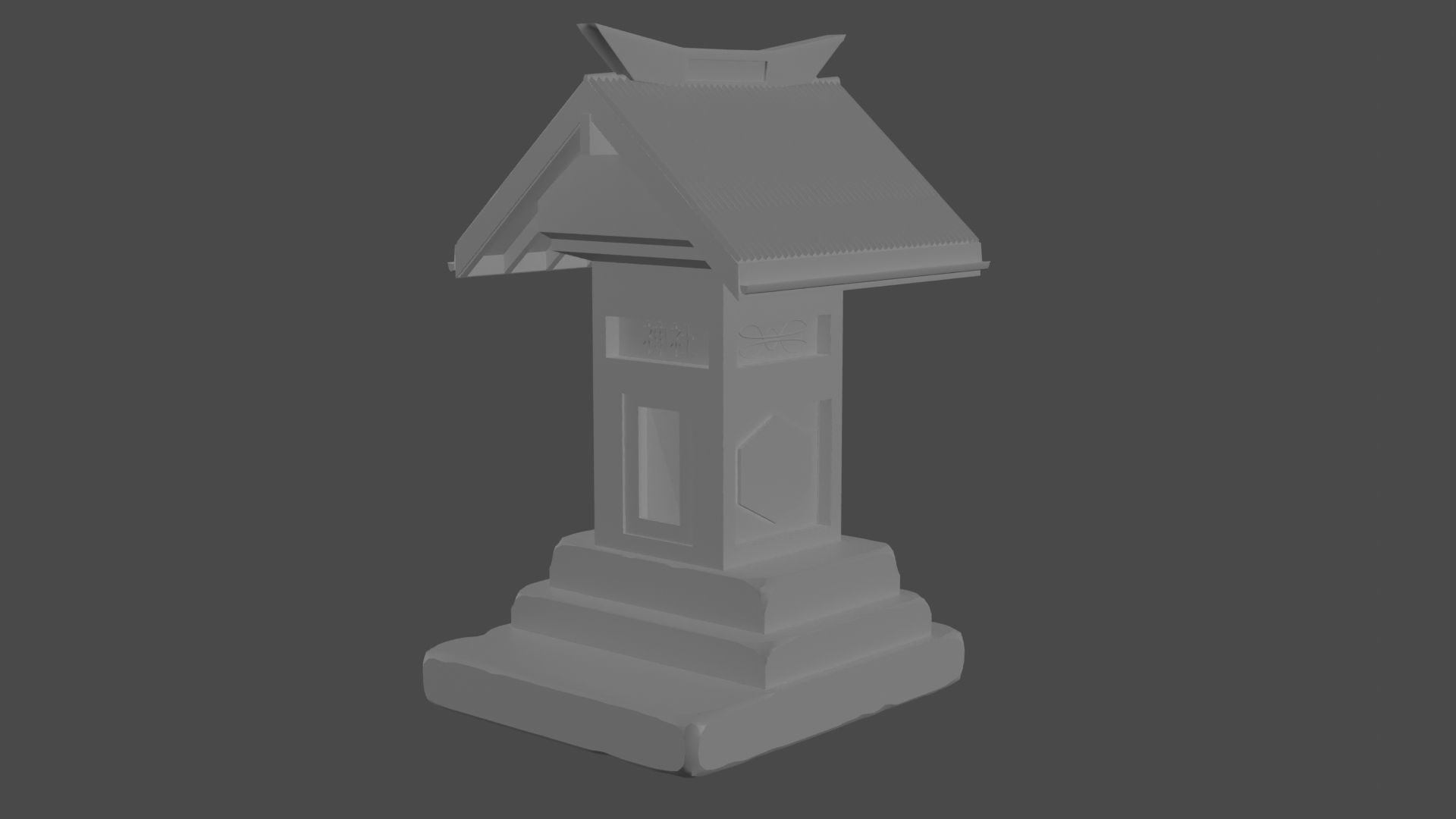 Japan Shrine 3D model | CGTrader