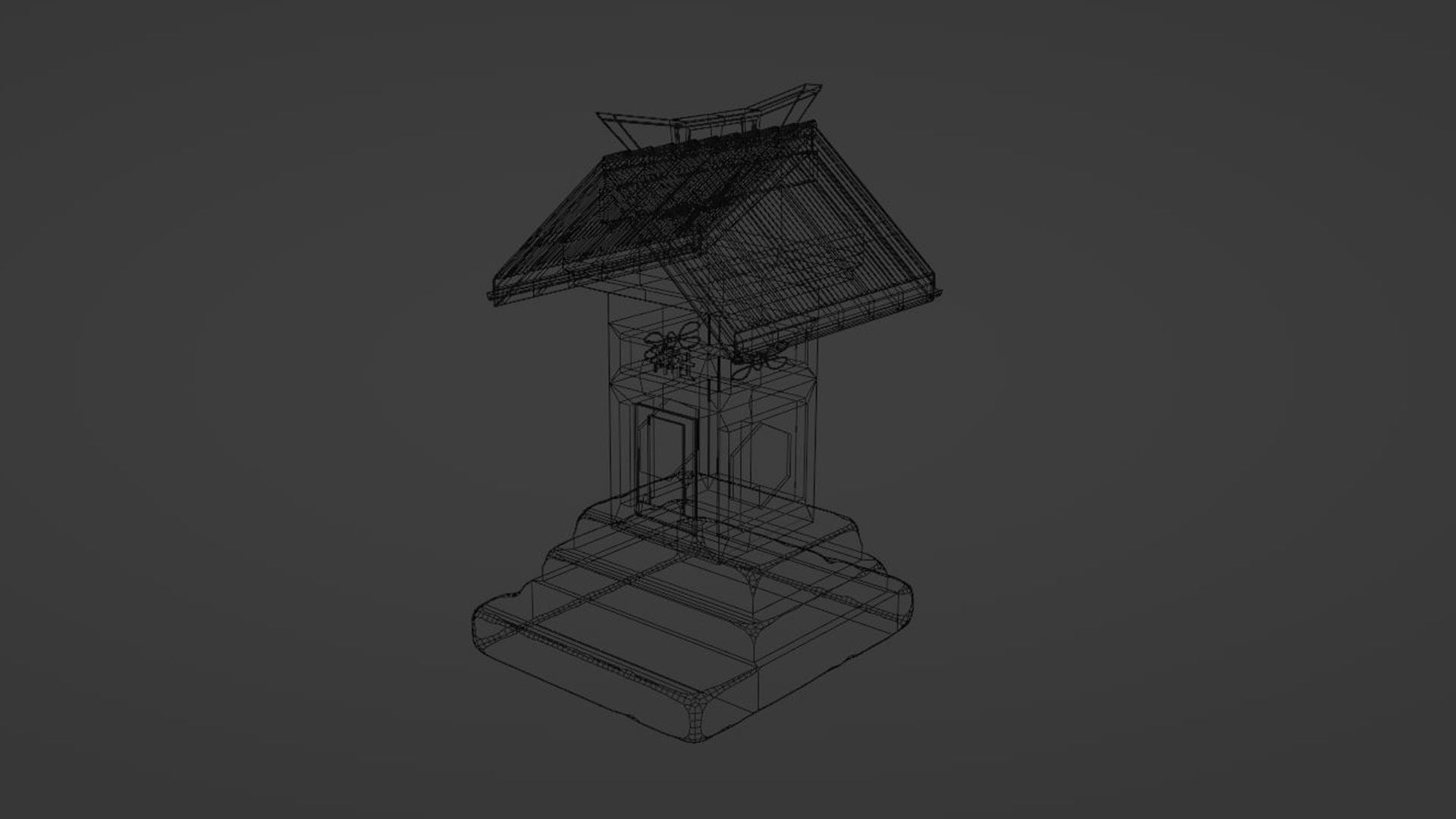 Japan Shrine 3D model | CGTrader
