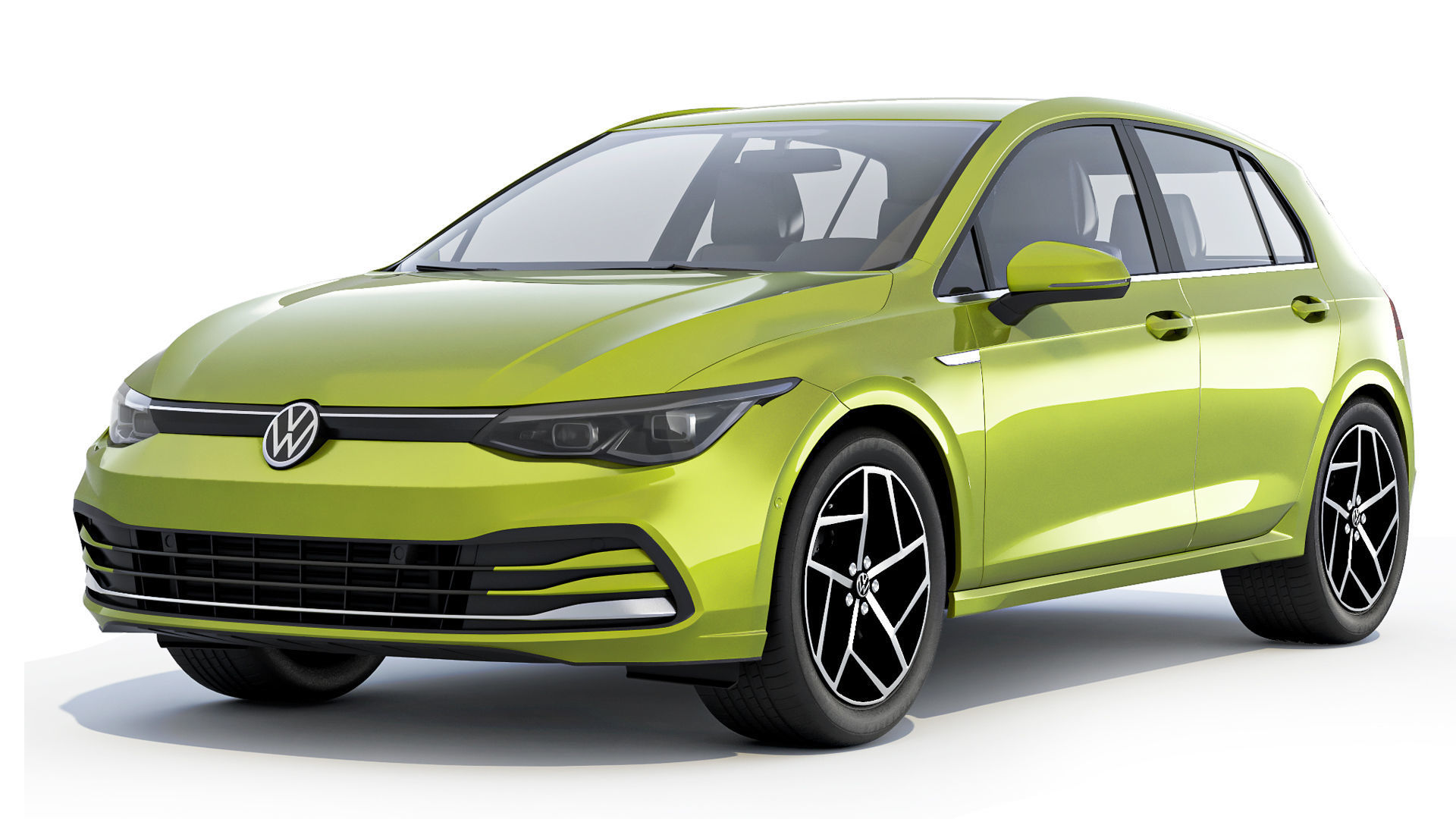 Volkswagen Golf VIII 2019 3D model | CGTrader