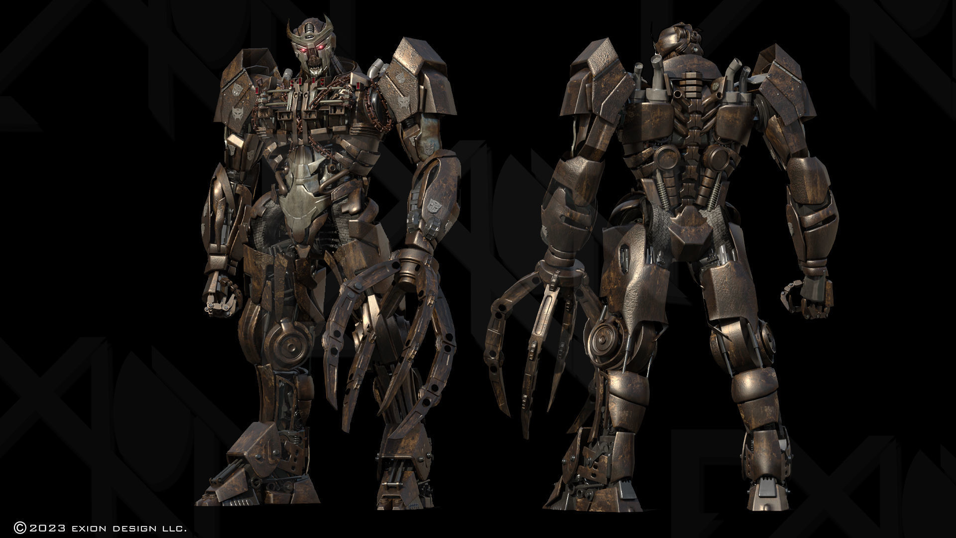 Transformers Scourge Rotb 3d Model Rigged Cgtrader