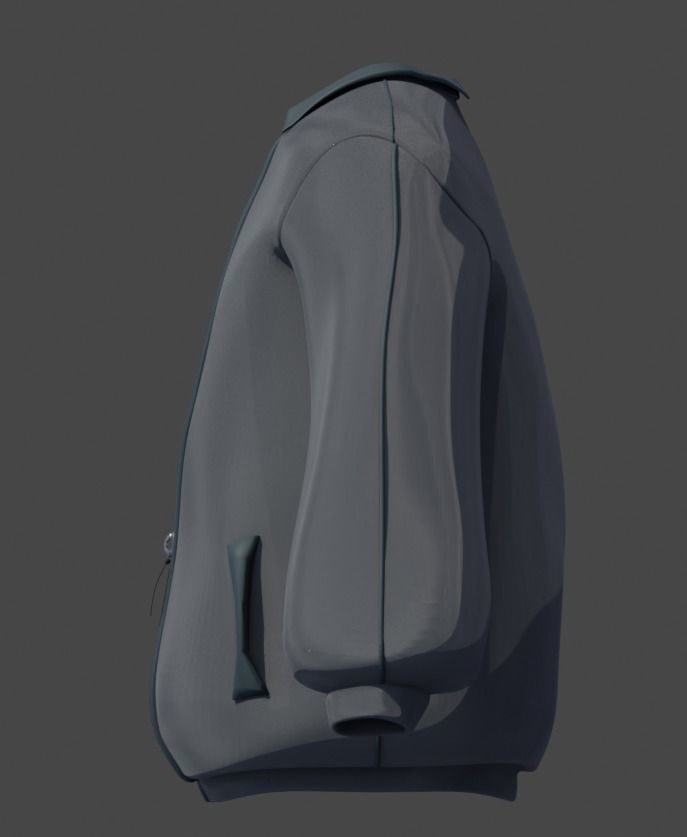 Jacket free 3D model | CGTrader