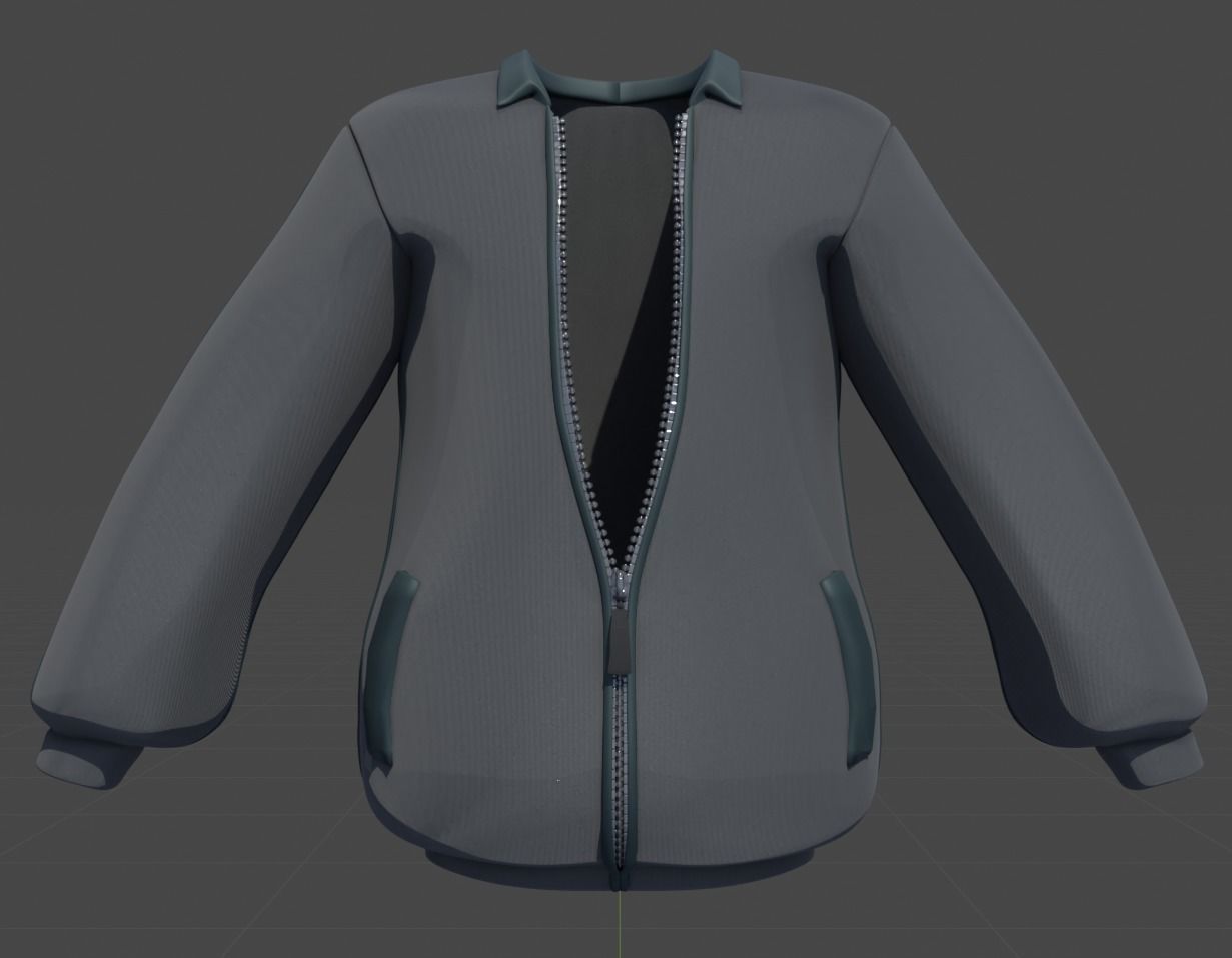 Jacket free 3D model | CGTrader