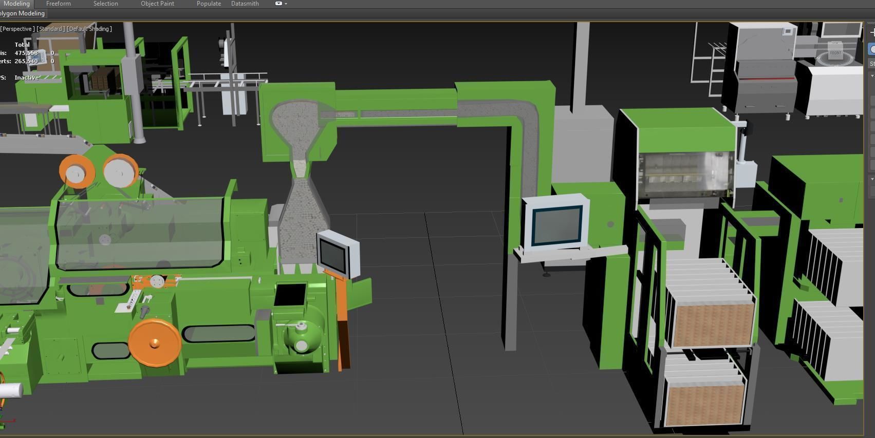 PROTOS-80 GDX2 cigar processing sets 3D model | CGTrader