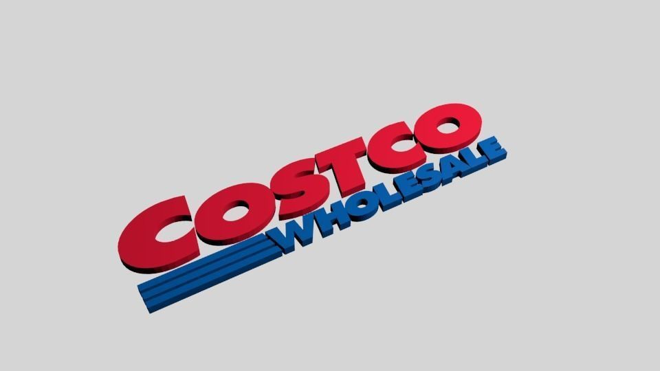Costco Wholesale Logo 3D model 3D printable | CGTrader