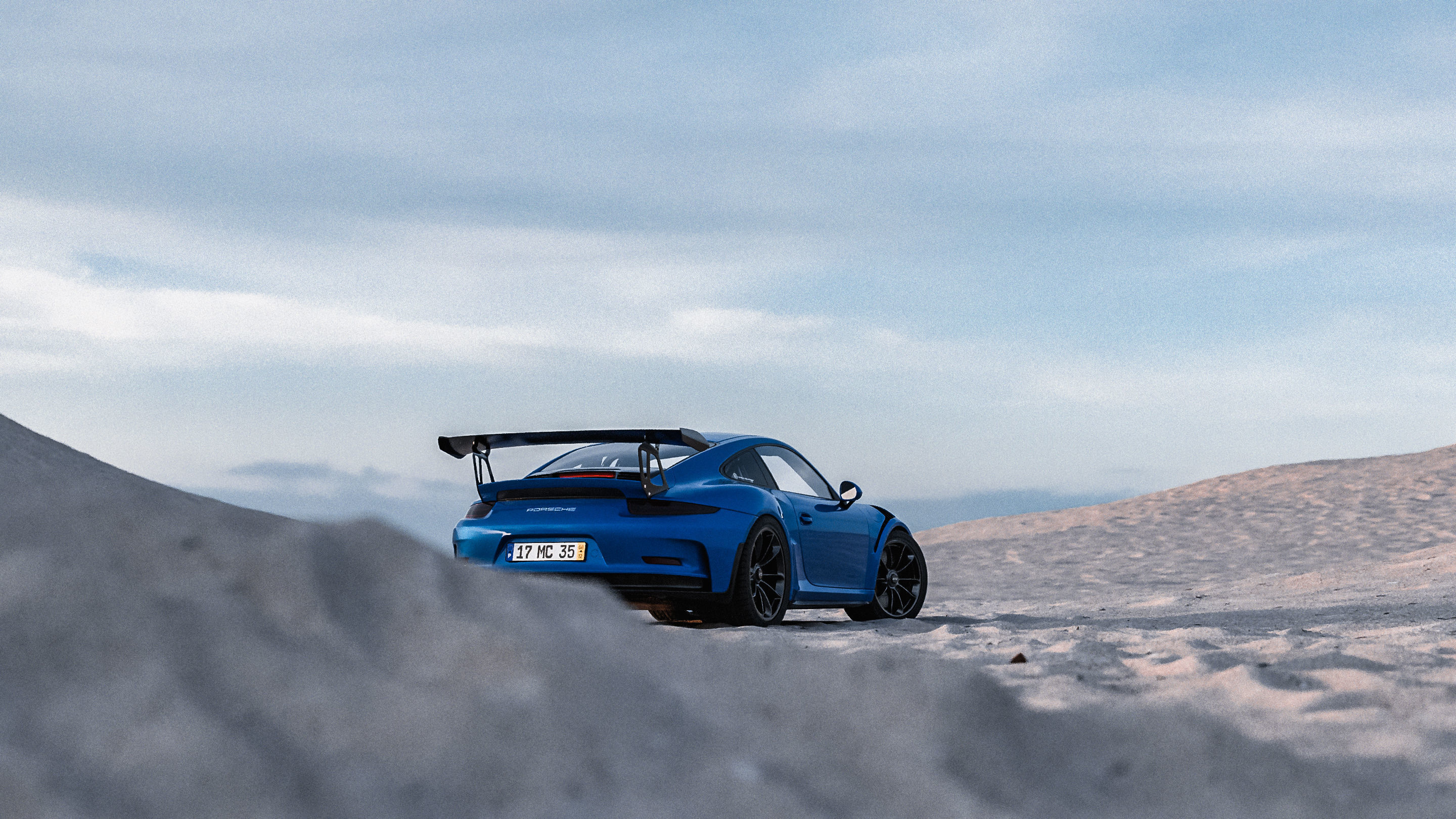 Beach Automotive Render Scene Cinema 4D and FBX File Textured 3D model ...