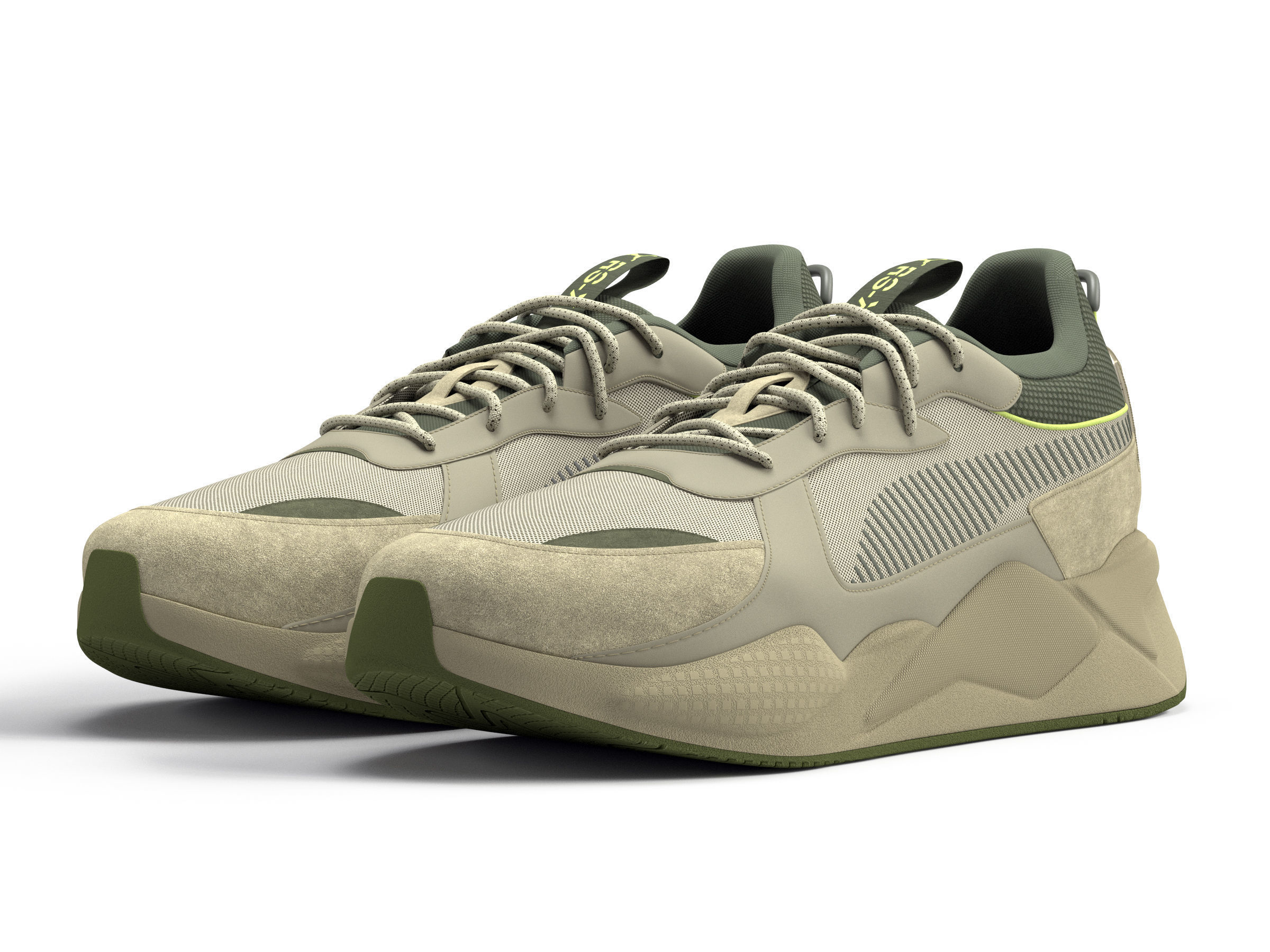 Puma RS X Shoes 3D model | CGTrader