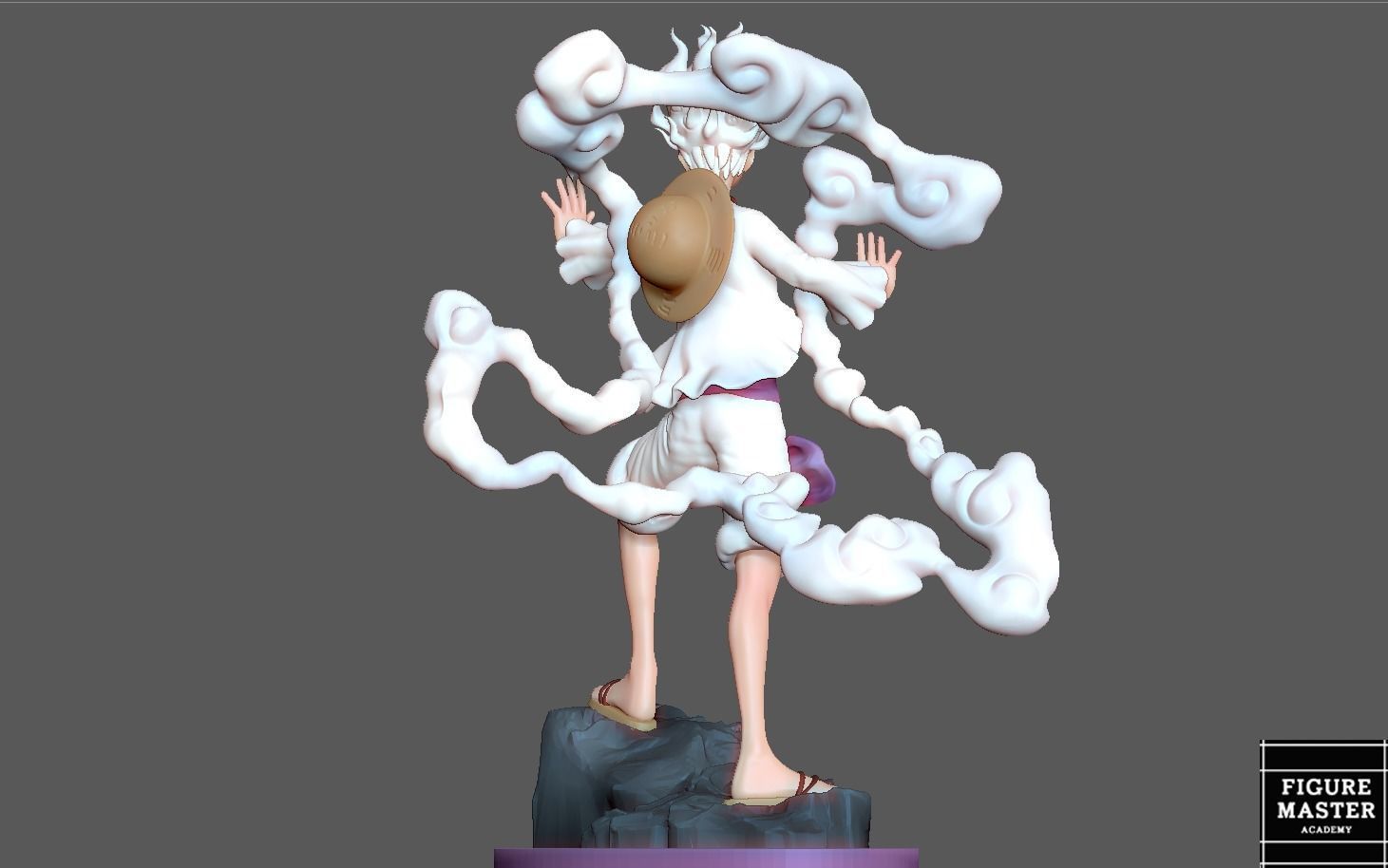 LUFFY GEAR 5 ONE PIECE ANIME 3D MODEL 3D model 3D printable | CGTrader