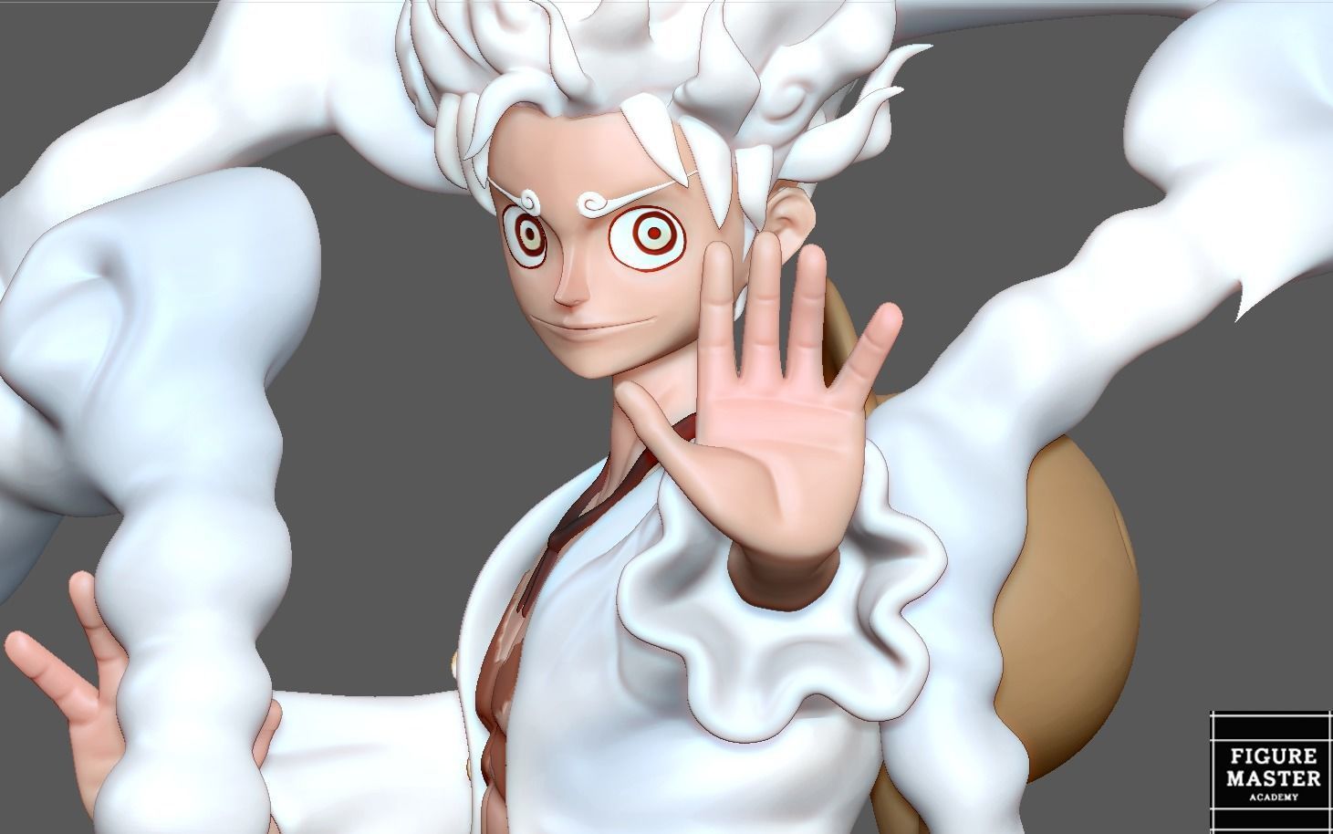 LUFFY GEAR 5 ONE PIECE ANIME 3D MODEL 3D model 3D printable | CGTrader