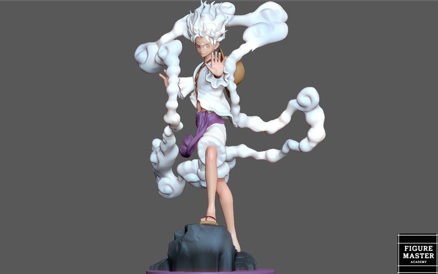 LUFFY GEAR 5 ONE PIECE ANIME 3D MODEL 3D model 3D printable | CGTrader
