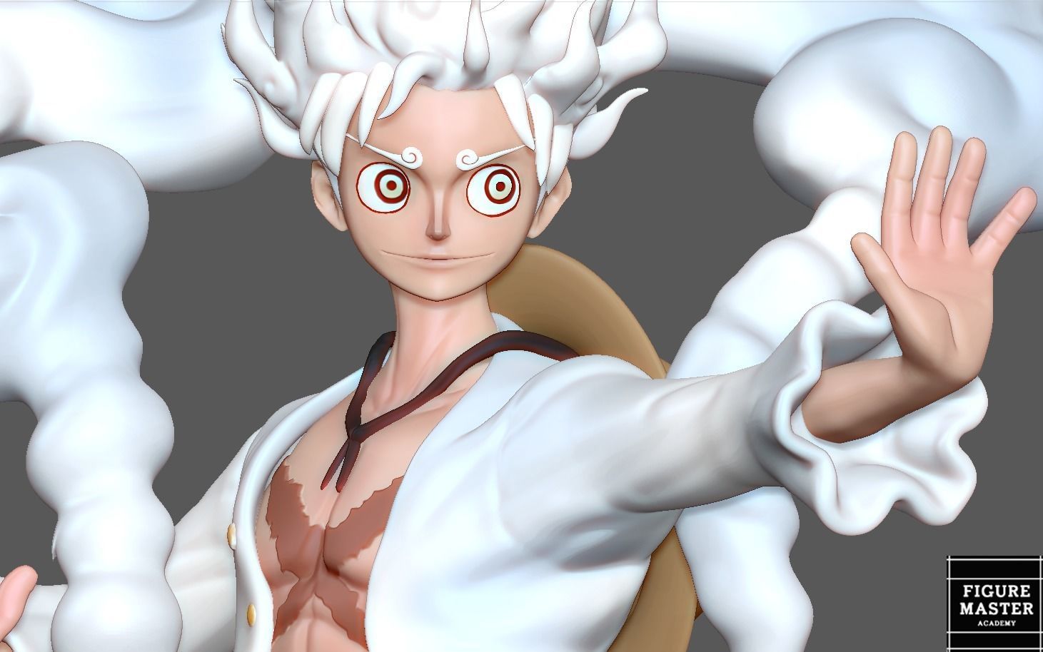 LUFFY GEAR 5 ONE PIECE ANIME 3D MODEL 3D model 3D printable | CGTrader