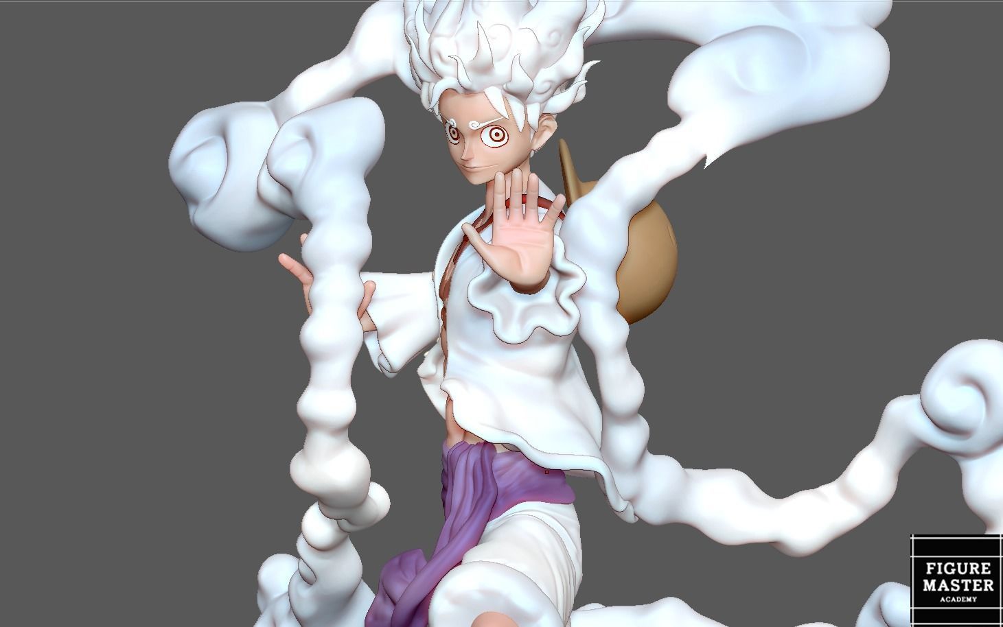 LUFFY GEAR 5 ONE PIECE ANIME 3D MODEL 3D model 3D printable | CGTrader