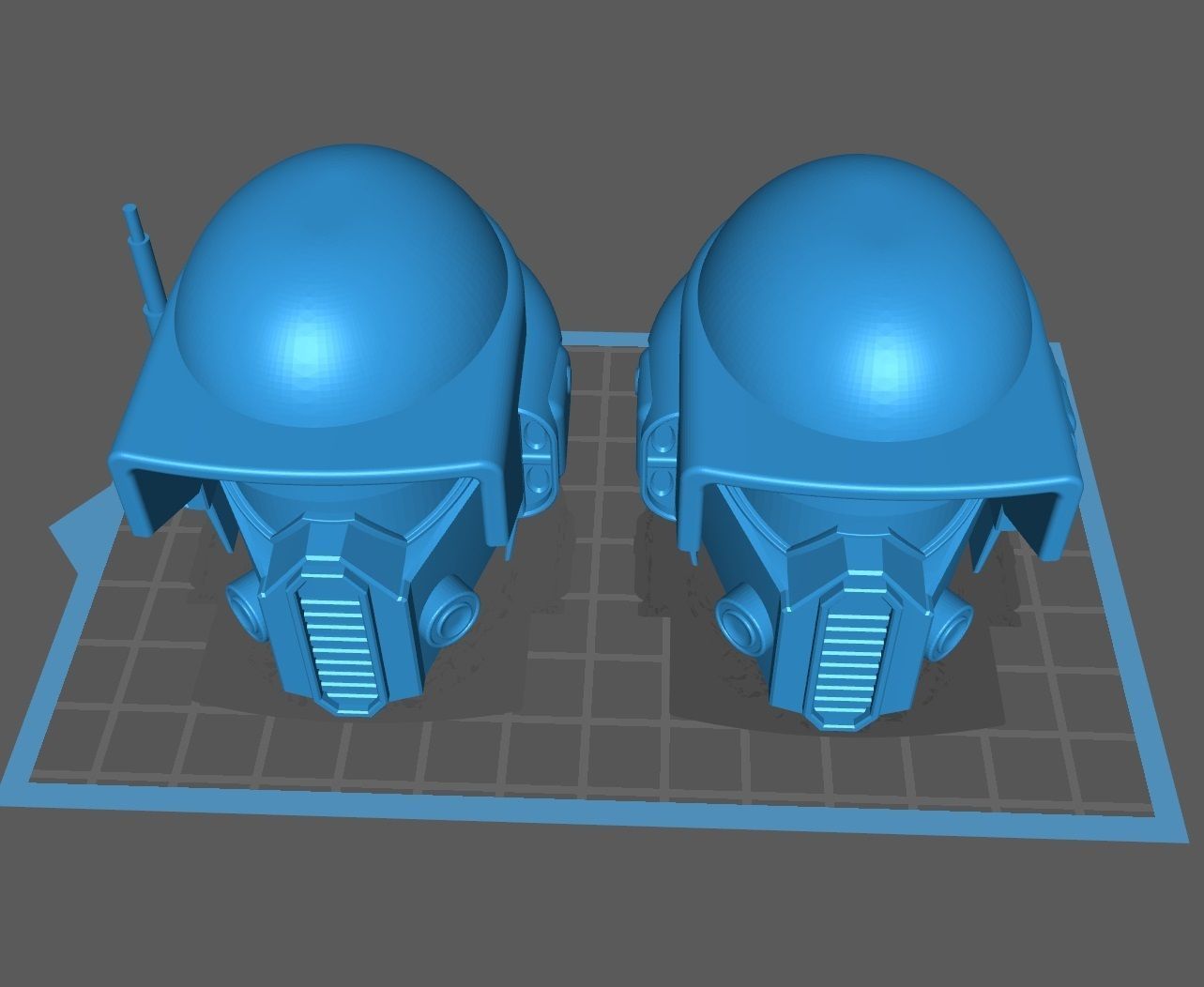 Custom Imperial Storm Commando Specialist helmet twelth scale 3D model ...