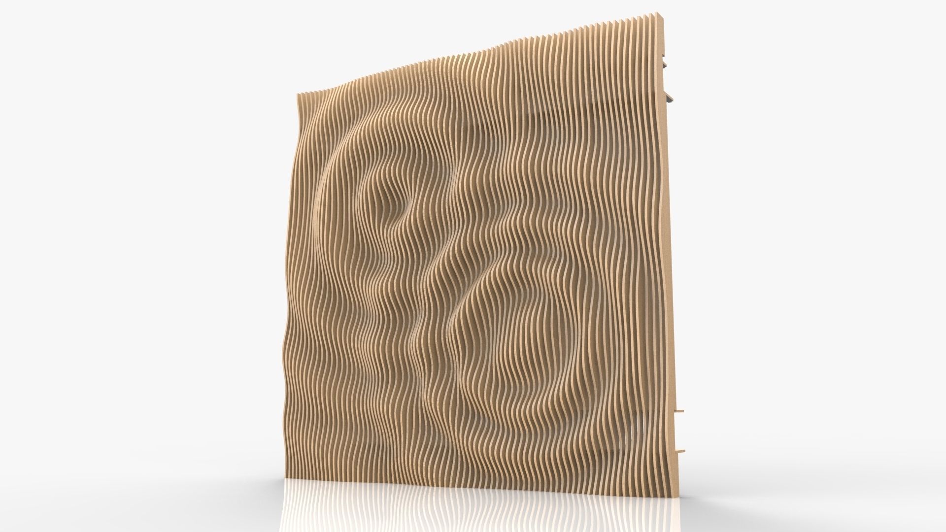 Parametric Wall Panel 3D model | CGTrader
