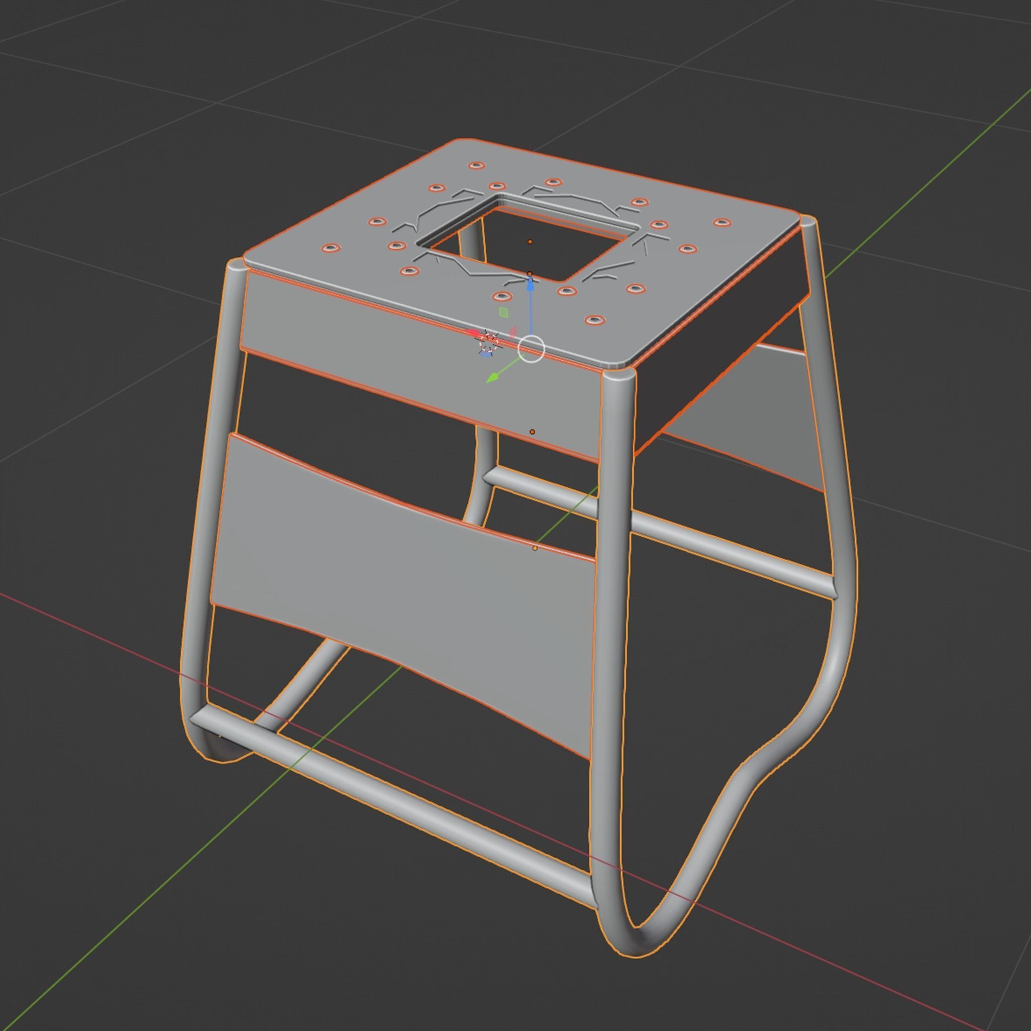 MATRIX A2 STAND 3D model | CGTrader